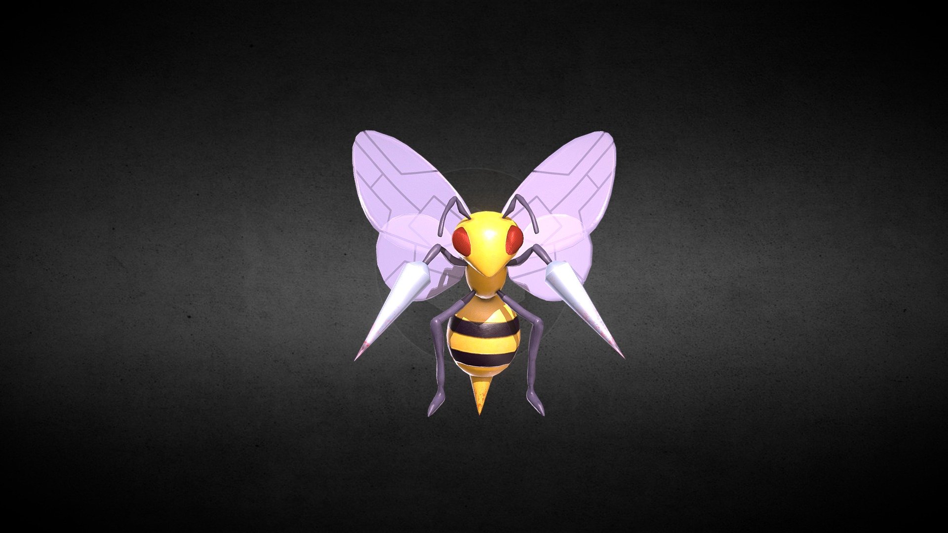 Beedrill - 3D model by pmetz [c51ca03] - Sketchfab