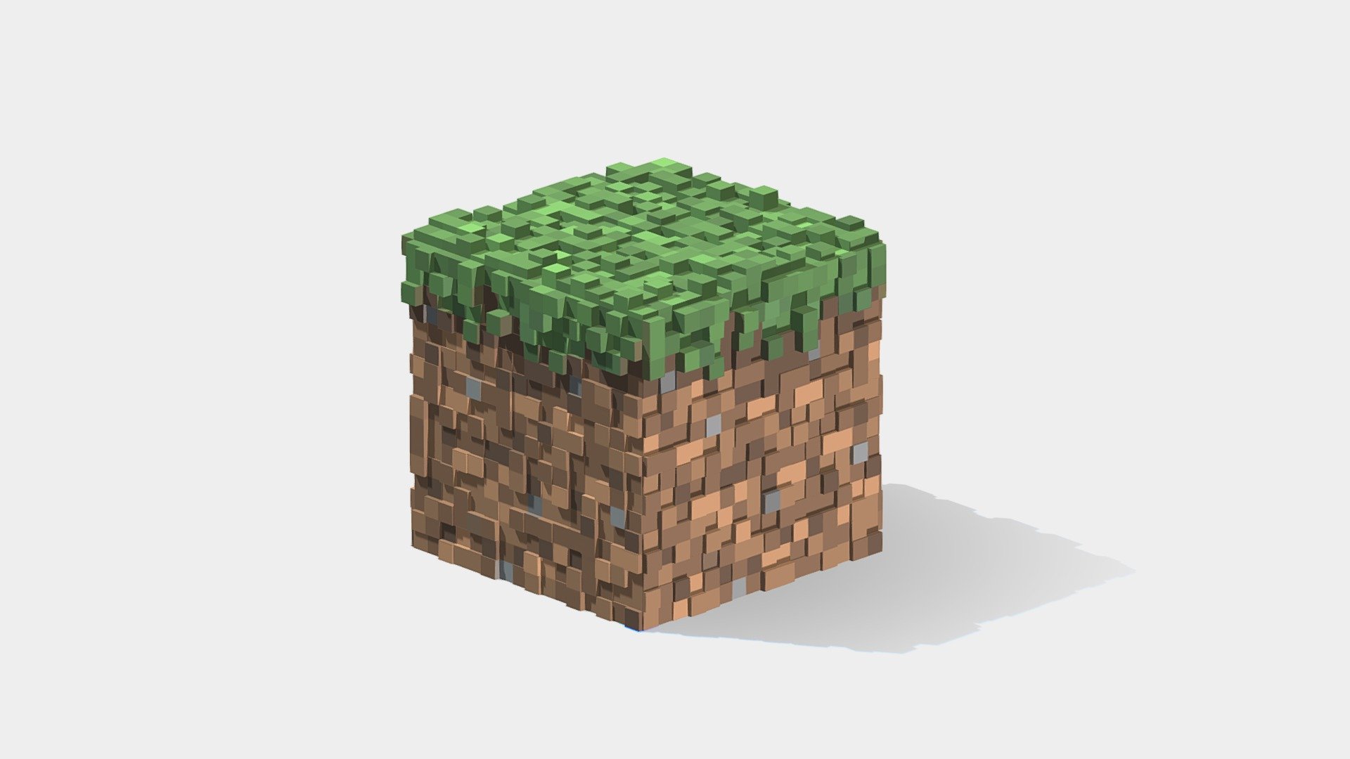 Minecraft Grass Block - Download Free 3D model by ElliotKing [c51d316 ...