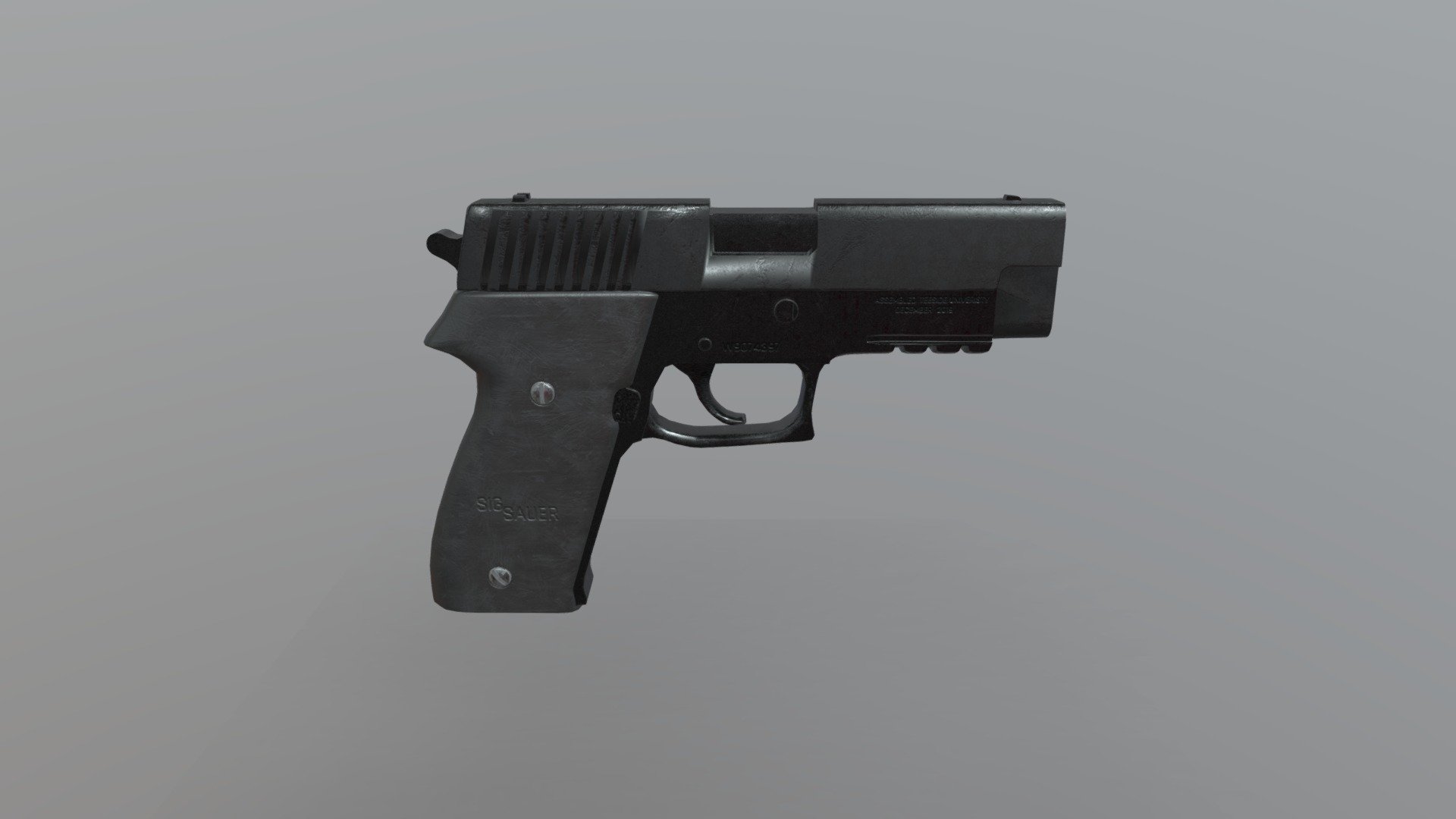 Sig Sauer p220 - 3D model by LewisStott [c51f2e5] - Sketchfab