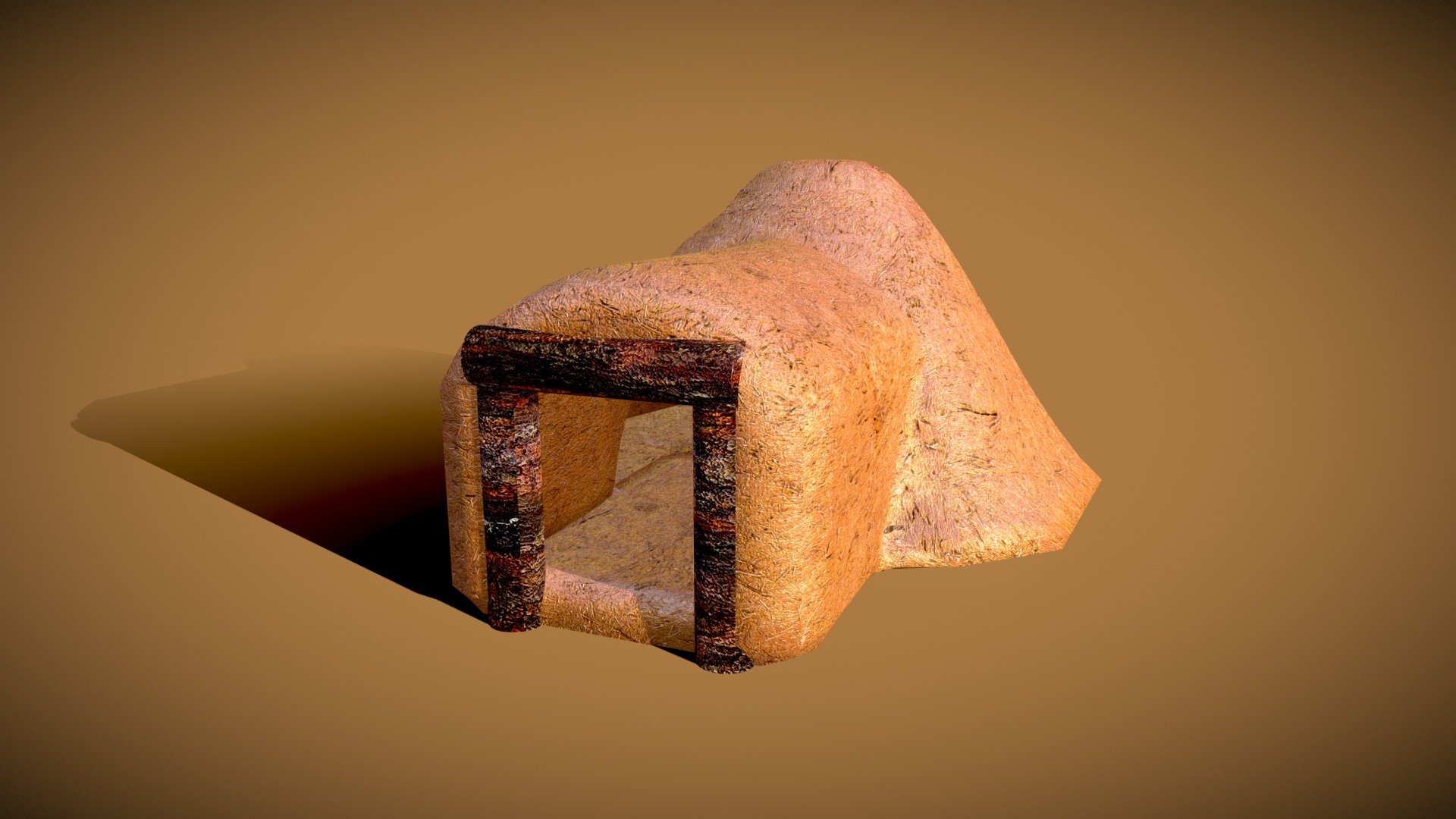 Mud Hut 2 - Download Free 3D model by rhcreations [c51f677] - Sketchfab