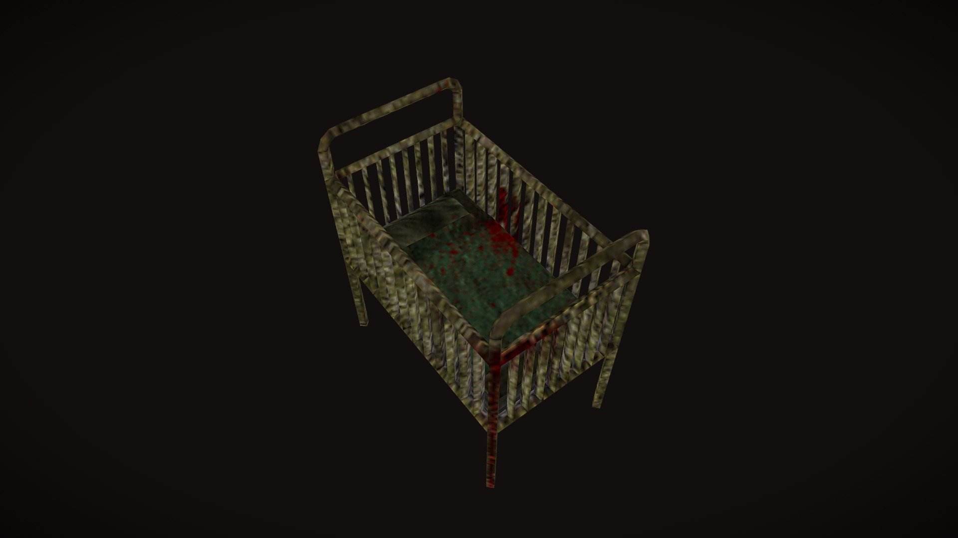 PS1 Horror Hospital Crib - Download Free 3D model by Jan_Strydom ...