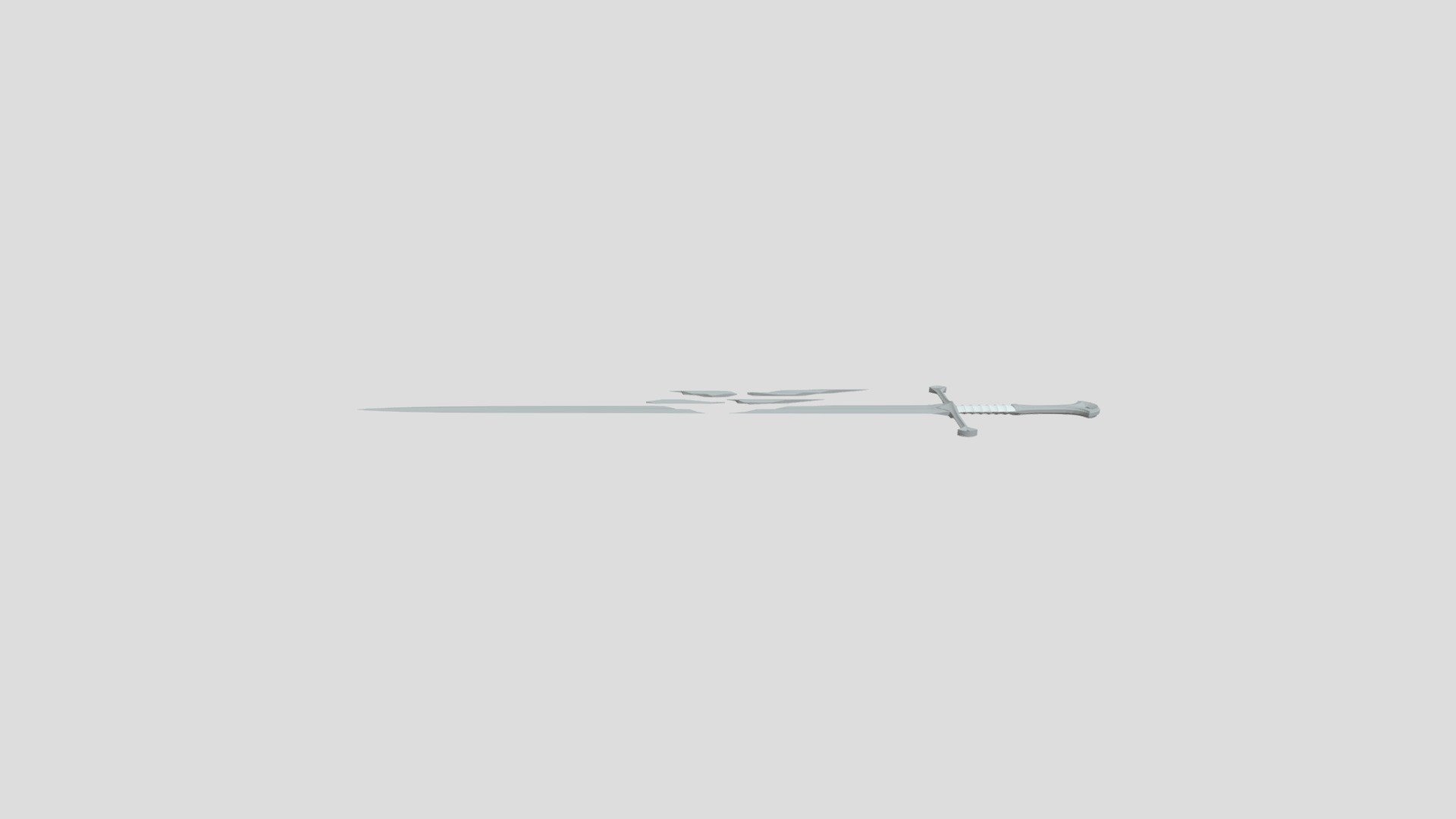 LotR Sword - Download Free 3D model by shikar [c5205e0] - Sketchfab