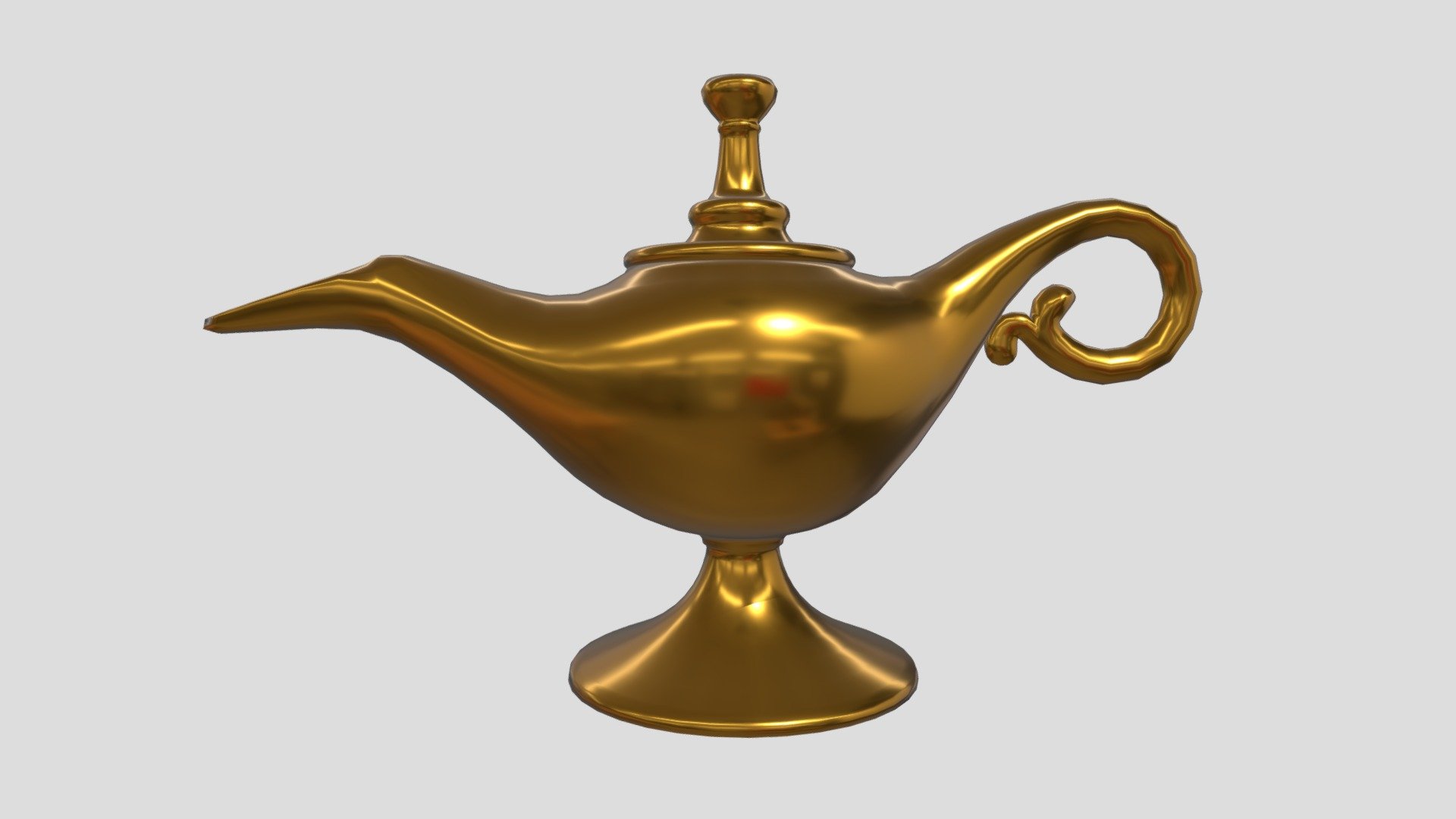 Magic Lamp - Download Free 3D model by yihsuanchen13 [c5210ff] - Sketchfab
