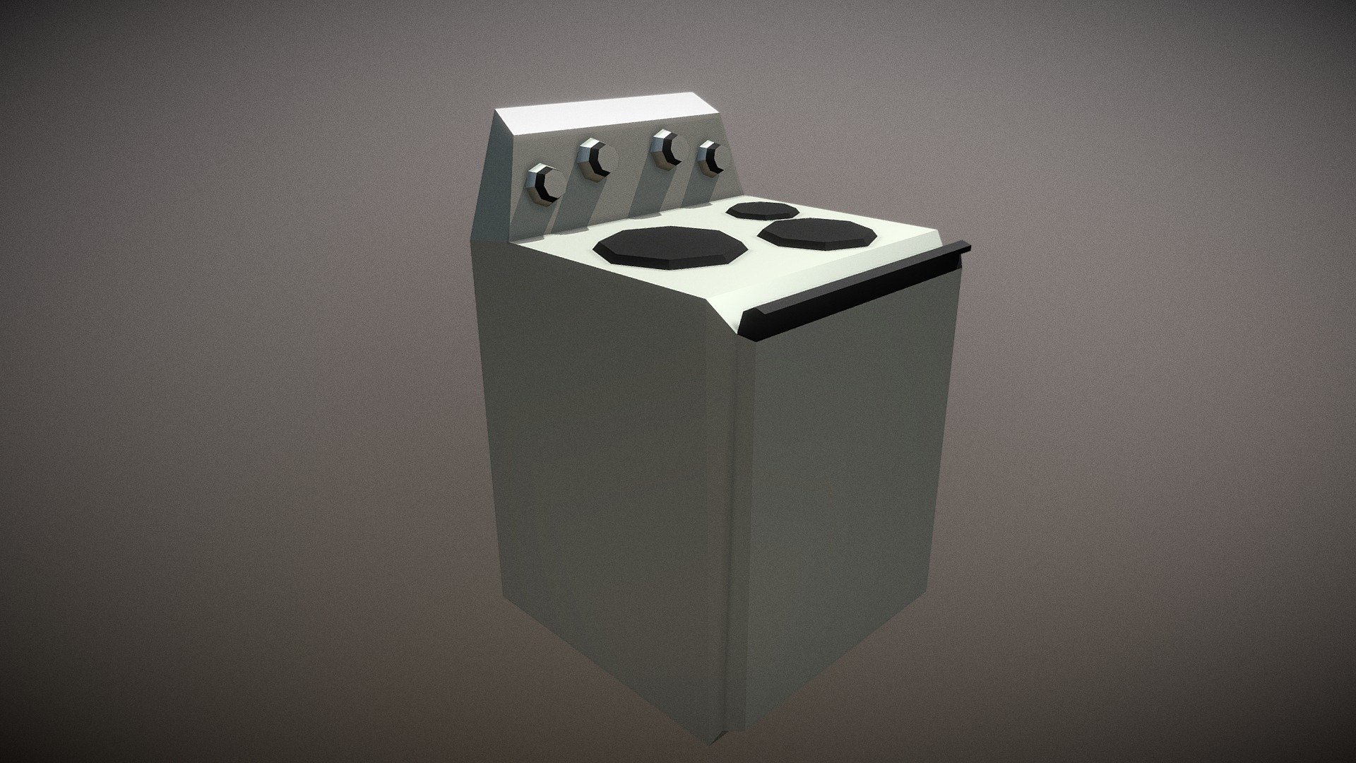 Stove: Household Props Challenge Day 22 - 3D model by Skywolf Game ...