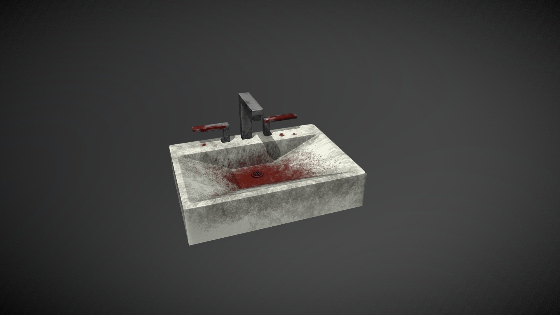 Sink (horror) - Download Free 3D model by BradyL [c52283c] - Sketchfab