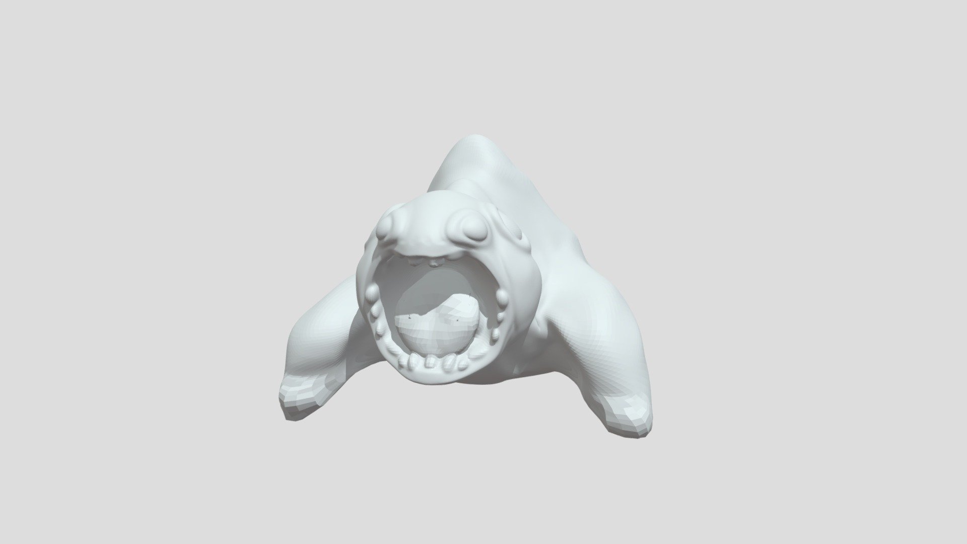Mounstro - Download Free 3D model by vivi3123 [c5237f5] - Sketchfab