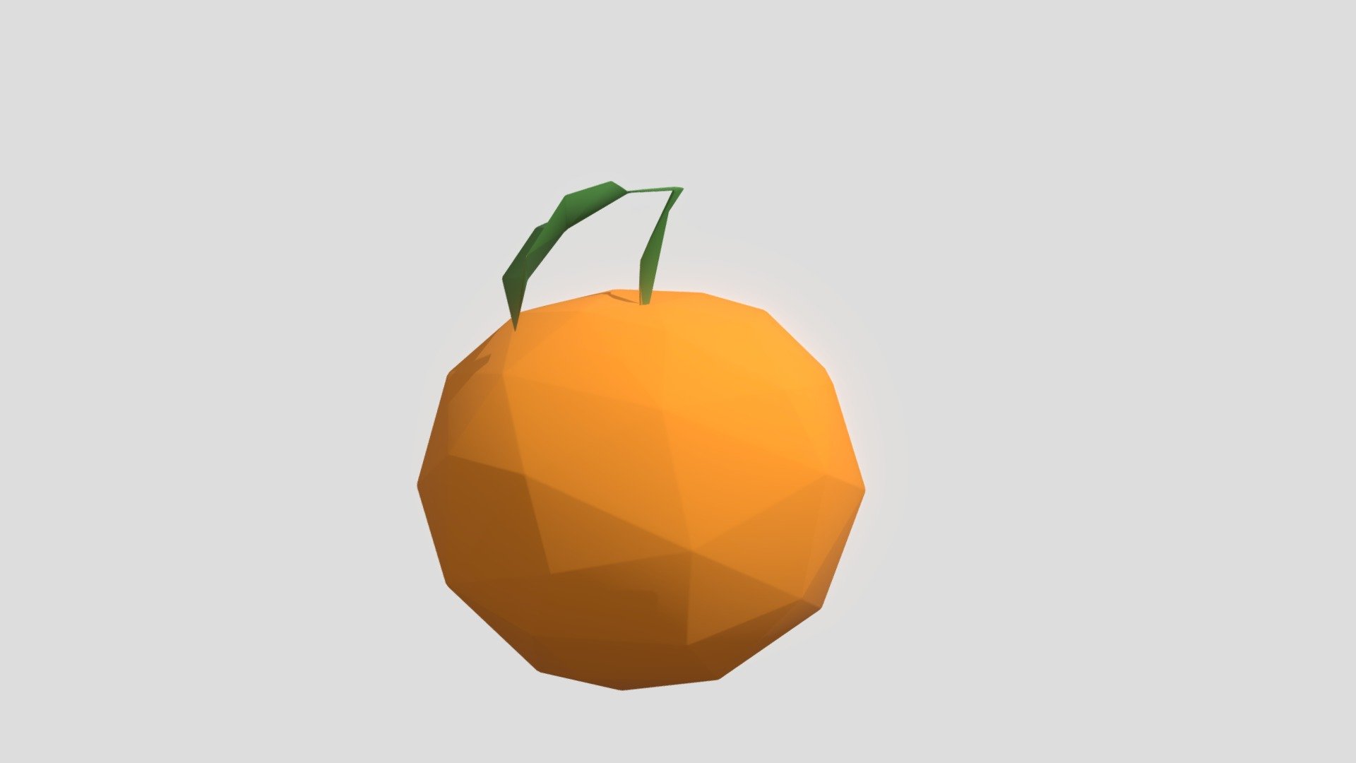 Orange - Download Free 3D model by negar [c523d1e] - Sketchfab