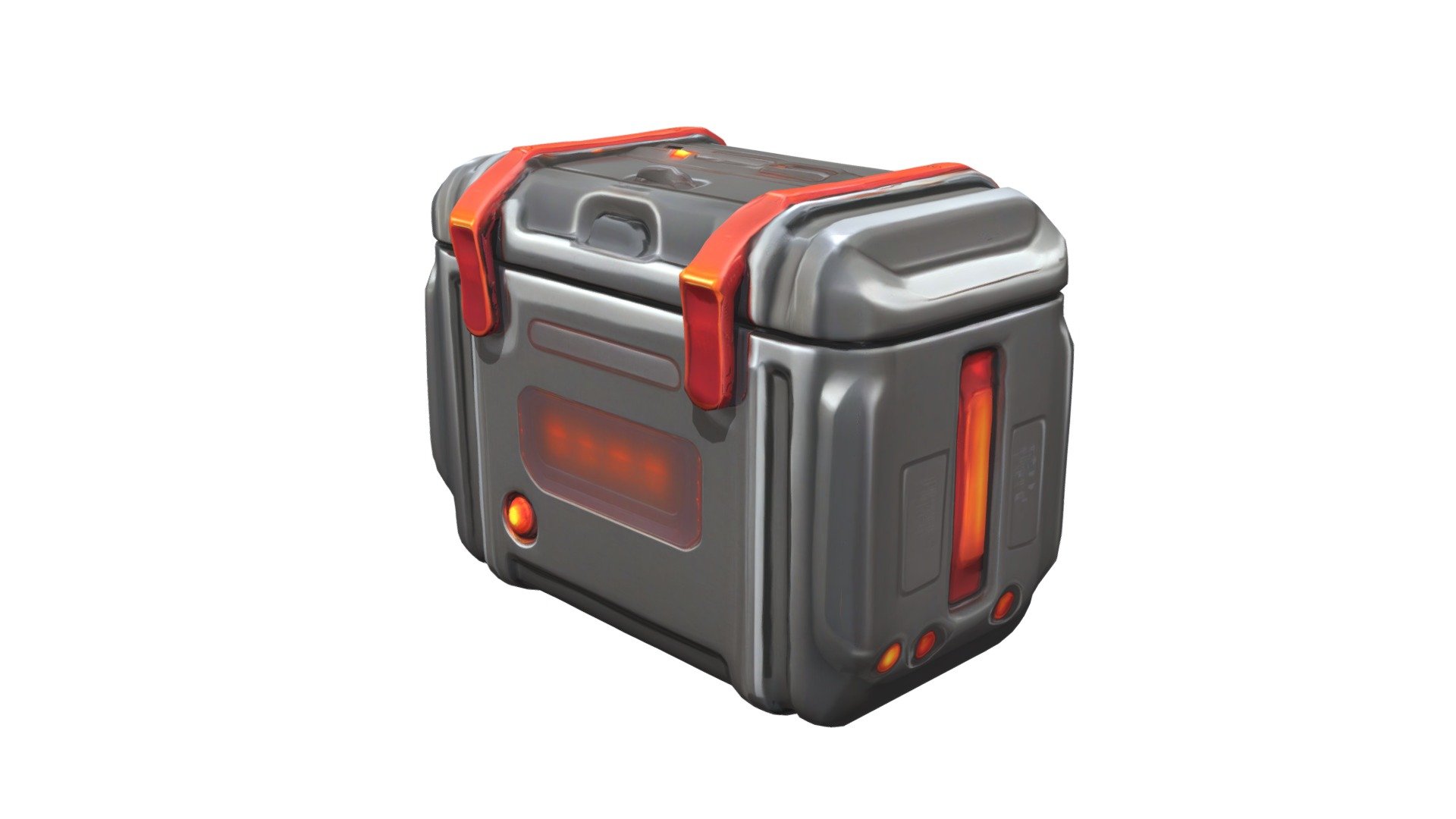 Sci-Fi Chest 1 - 3D model by SHUBBAK [c5275c0] - Sketchfab