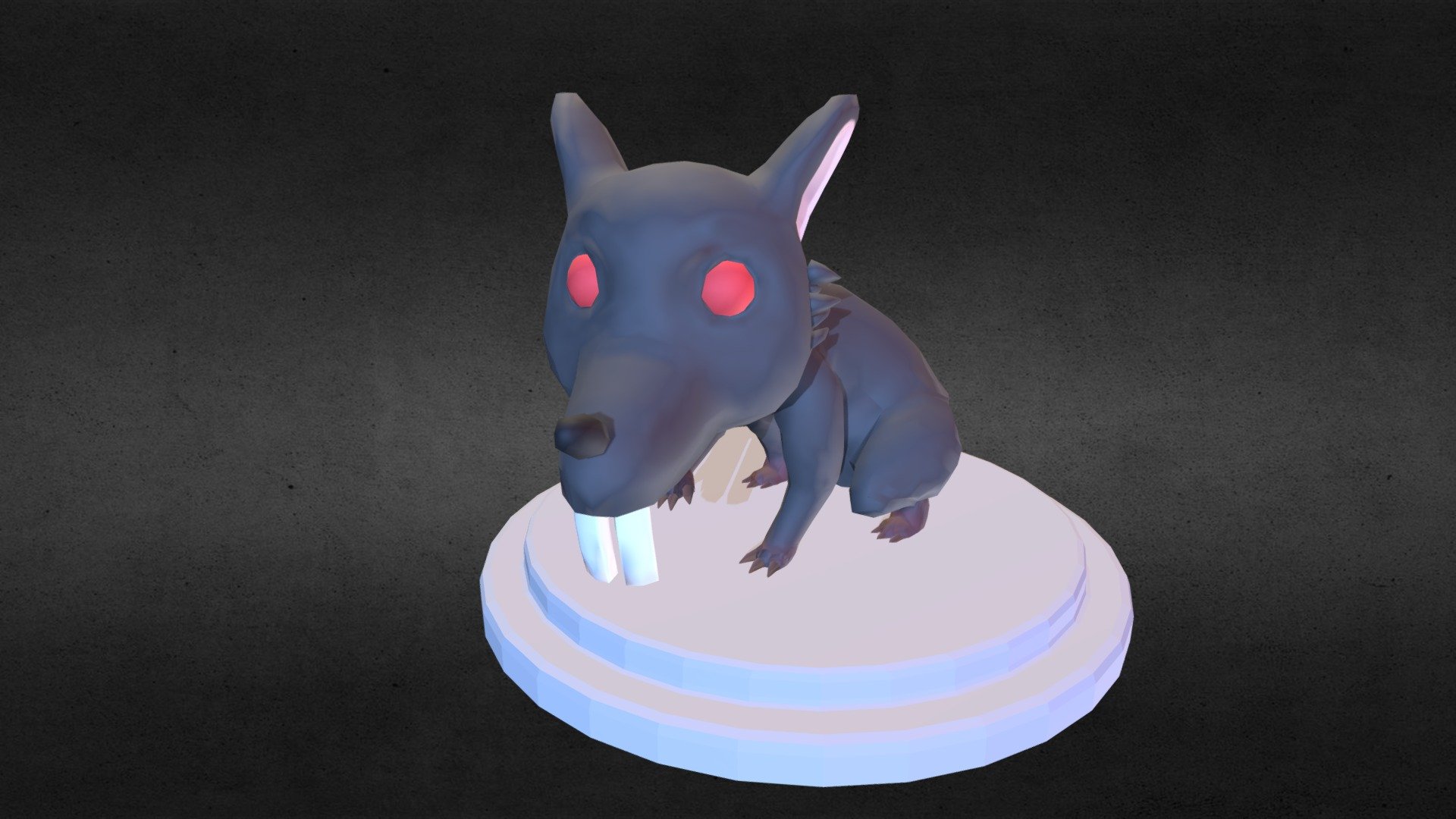 Cave Madness- Rat - 3D model by 3deux [c528a2d] - Sketchfab
