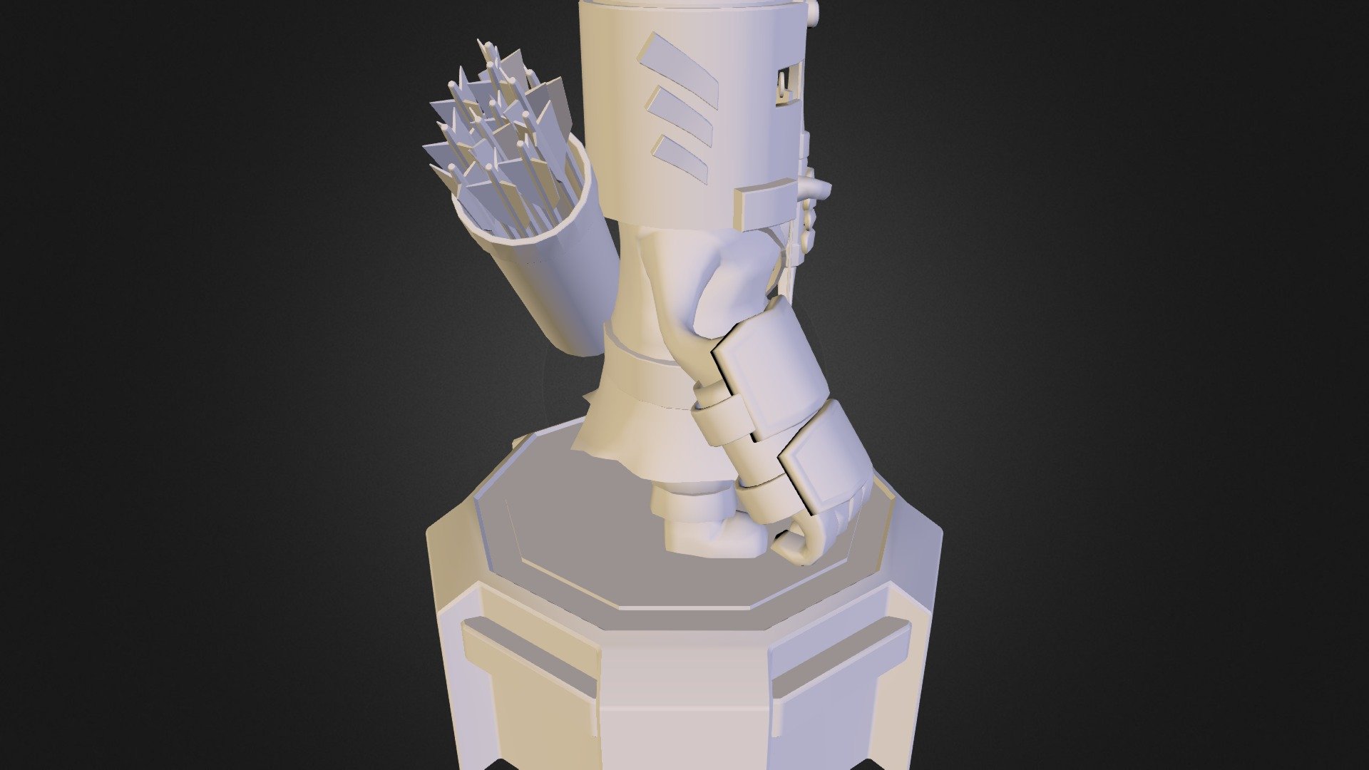 E - 3D model by filoboii [c528ab7] - Sketchfab