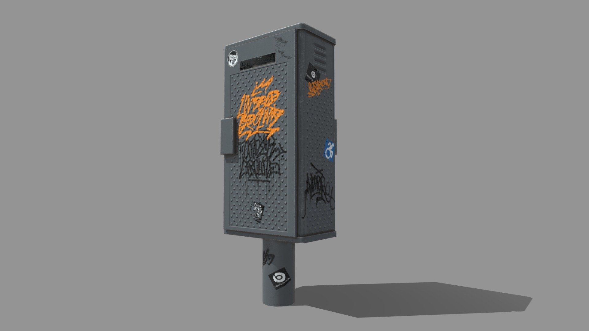 Traffic Signal - Download Free 3D model by clon6767 [c52a7df] - Sketchfab