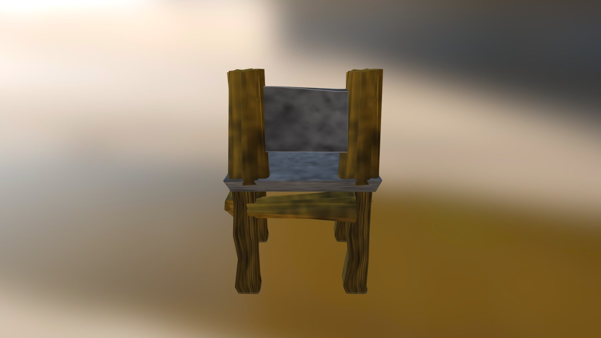 Hobbit Chair - 3D model by sam118 [c52a81f] - Sketchfab