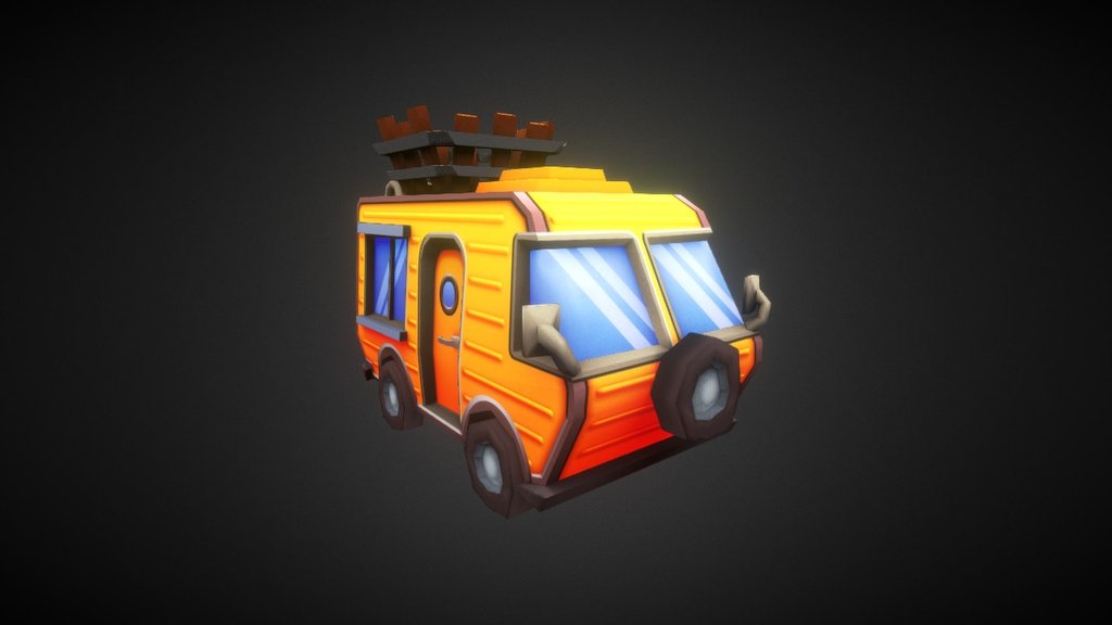 Lowpoly RV - 3D model by Eric Garcia (@EricGarcia) [c52be8b] - Sketchfab
