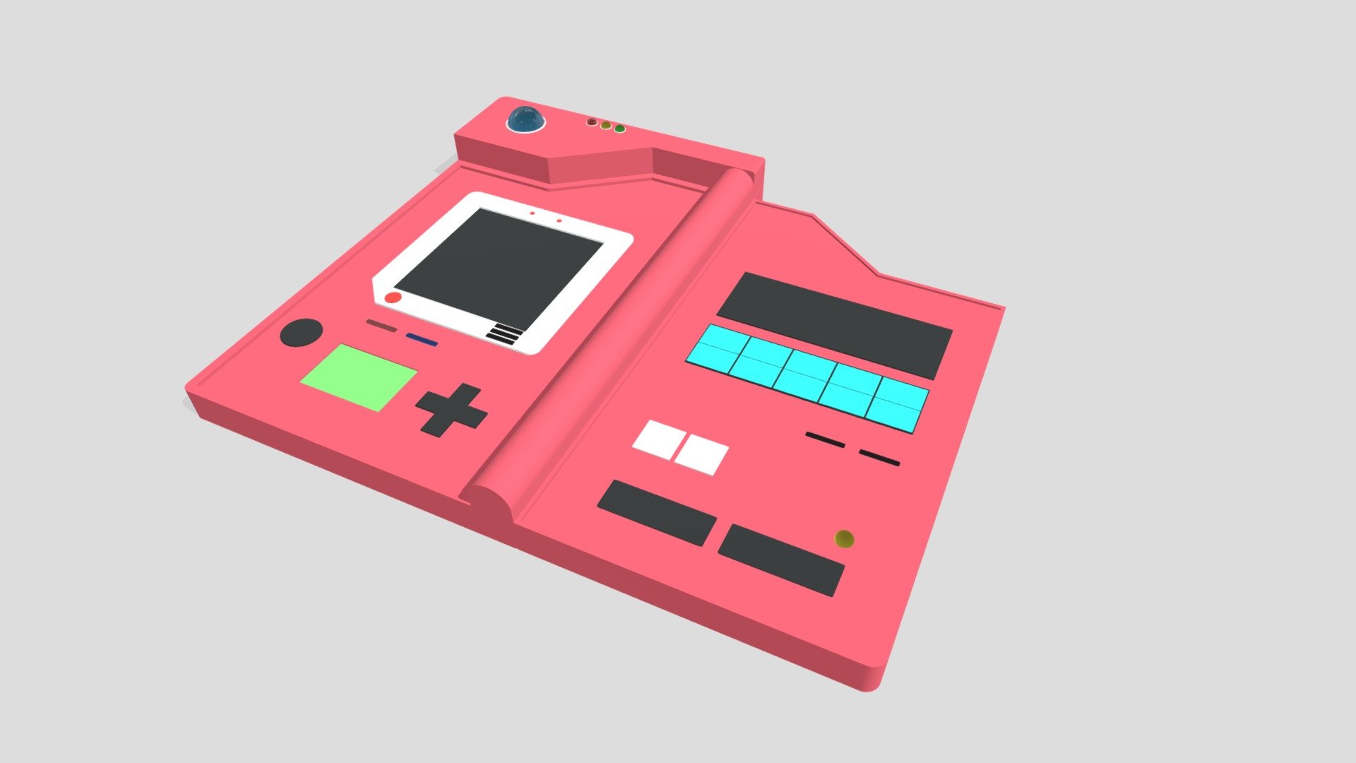Pokedex - Download Free 3D model by Obda [c52cedf] - Sketchfab