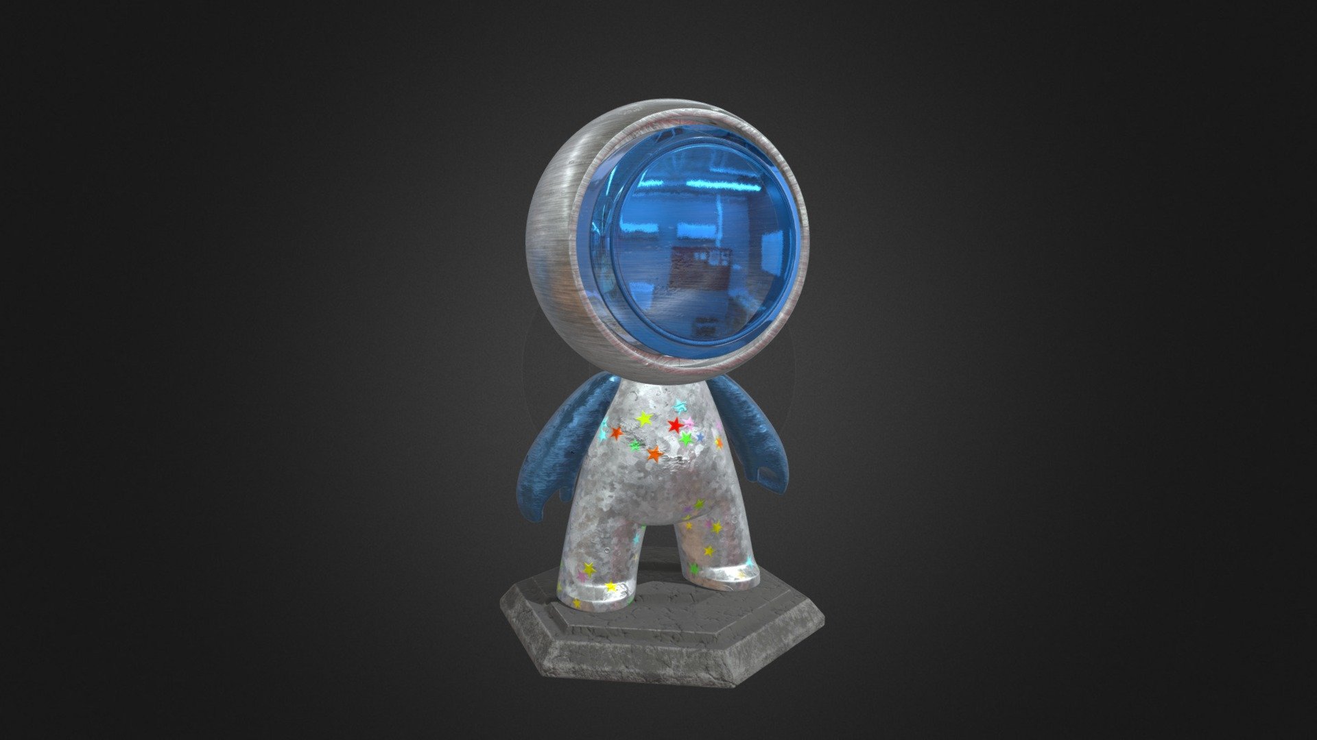 Metal Metman - 3D model by MalcolmJD [c52deac] - Sketchfab