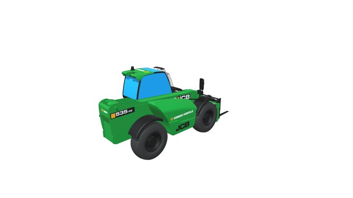 Telehandler 3D models - Sketchfab