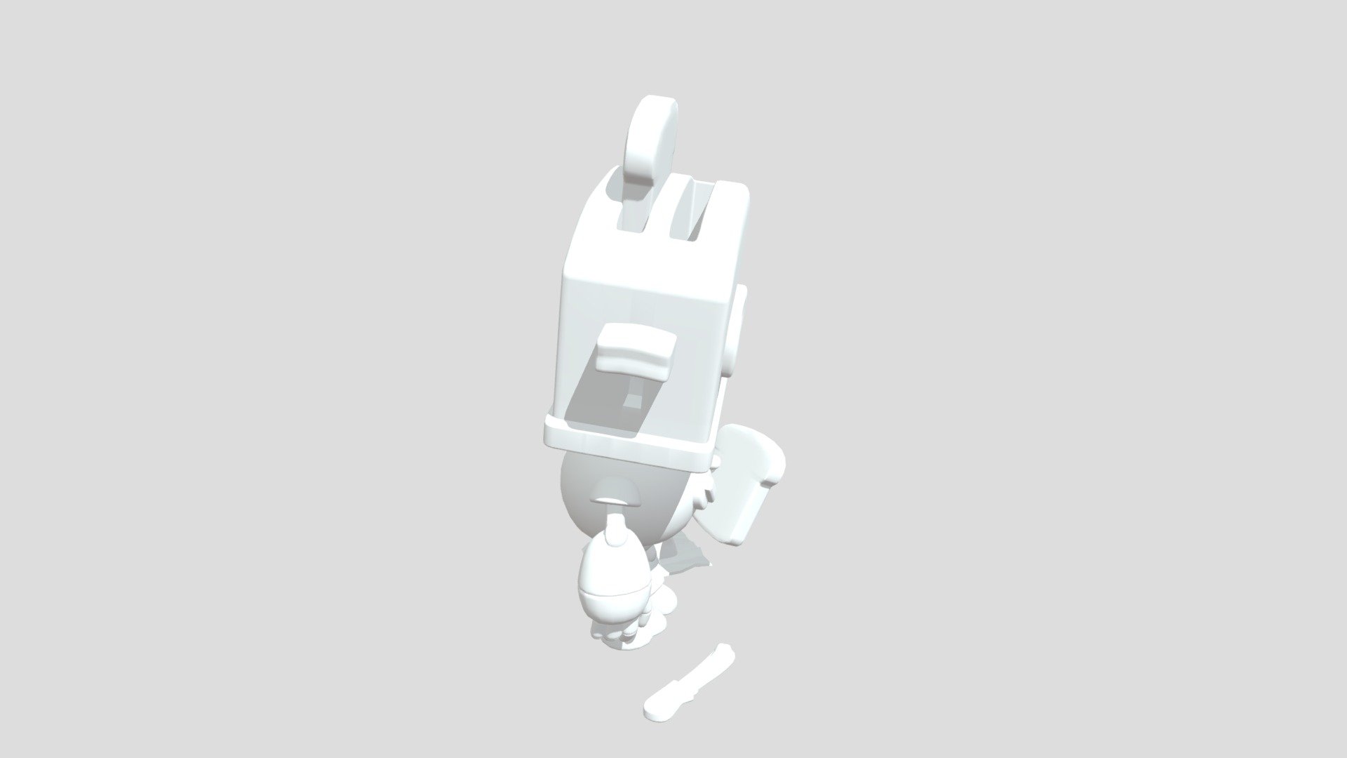 sad-toaster - 3D model by giraldoh.nico [c52ff49] - Sketchfab