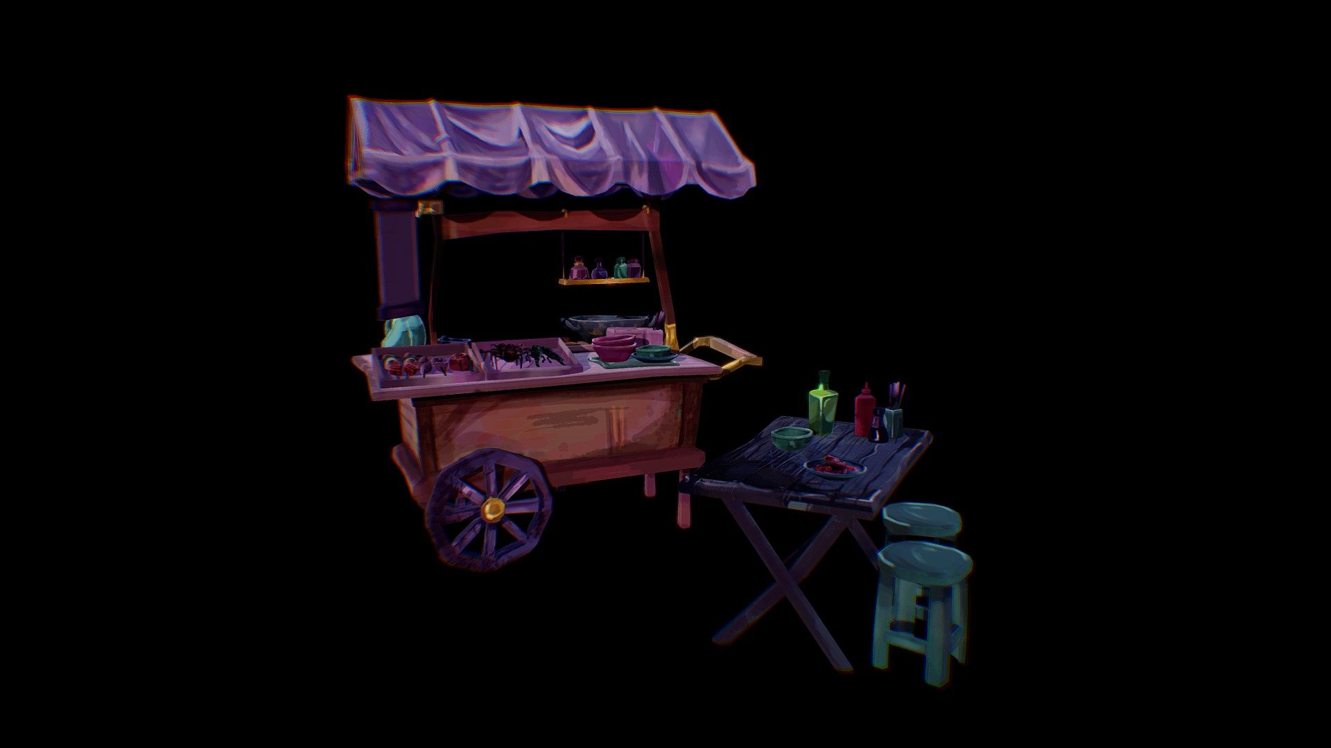 Arcane-Inspired Diorama - 3D model by RileyKhin [c530608] - Sketchfab