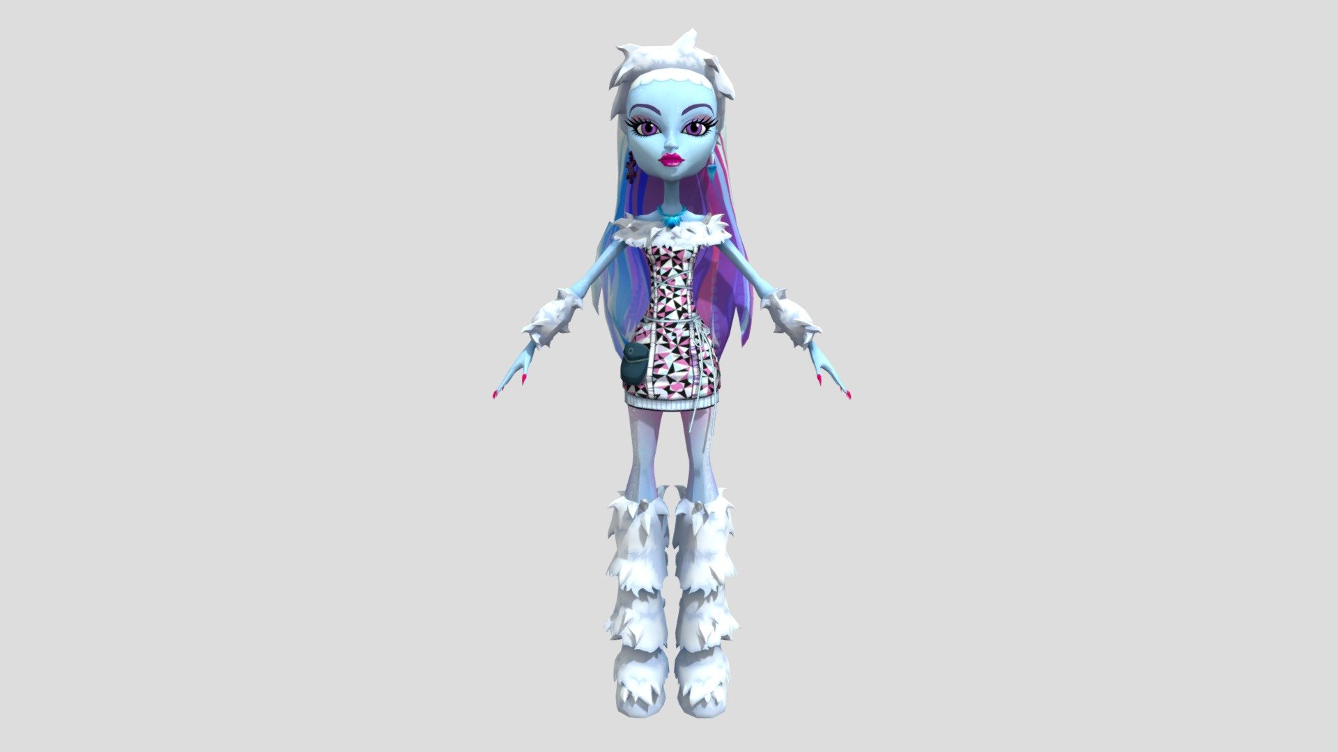 ABBEY BOMINABLE - 3D model by Cameron Carson Official (@CameronCarson ...