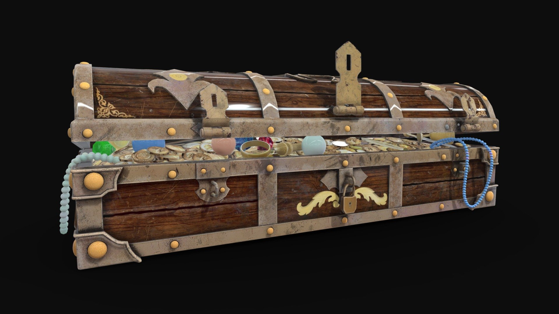 Treasure Chest - Download Free 3D model by local.yany [c5362e5] - Sketchfab