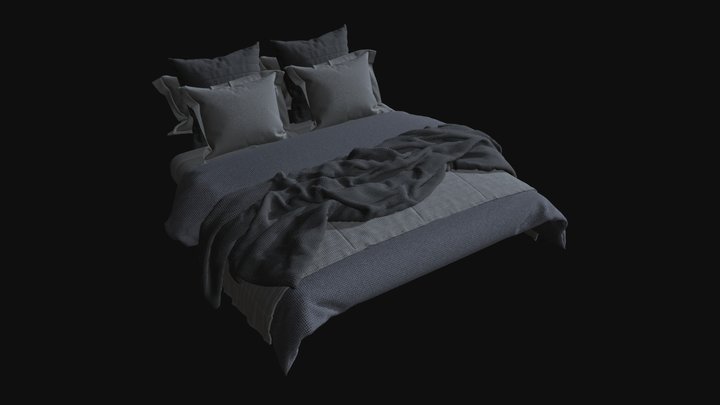 Blankets 3D models - Sketchfab