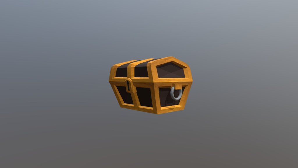 Cartoon Treasure Chest - 3D model by Alvaro_Designer3D (@Titanium ...