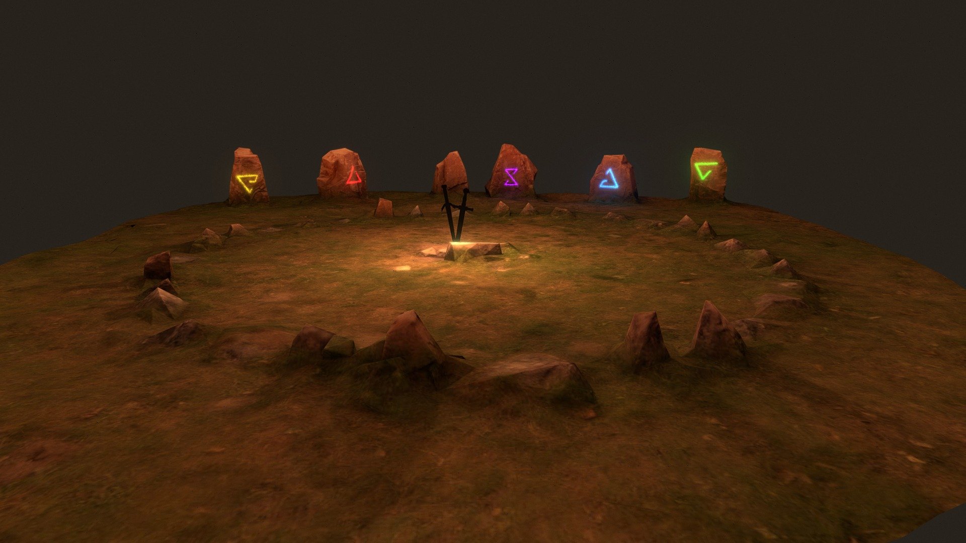 The witcher's signs - Download Free 3D model by eliasduda [c53d429 ...