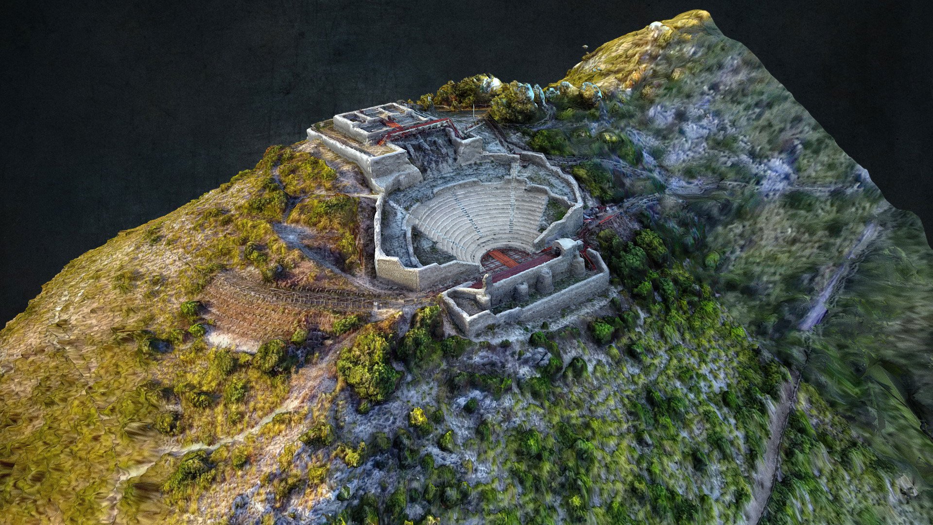San Nicola Theatre | ITALY - Download Free 3D model by Arqueomodel3D ...
