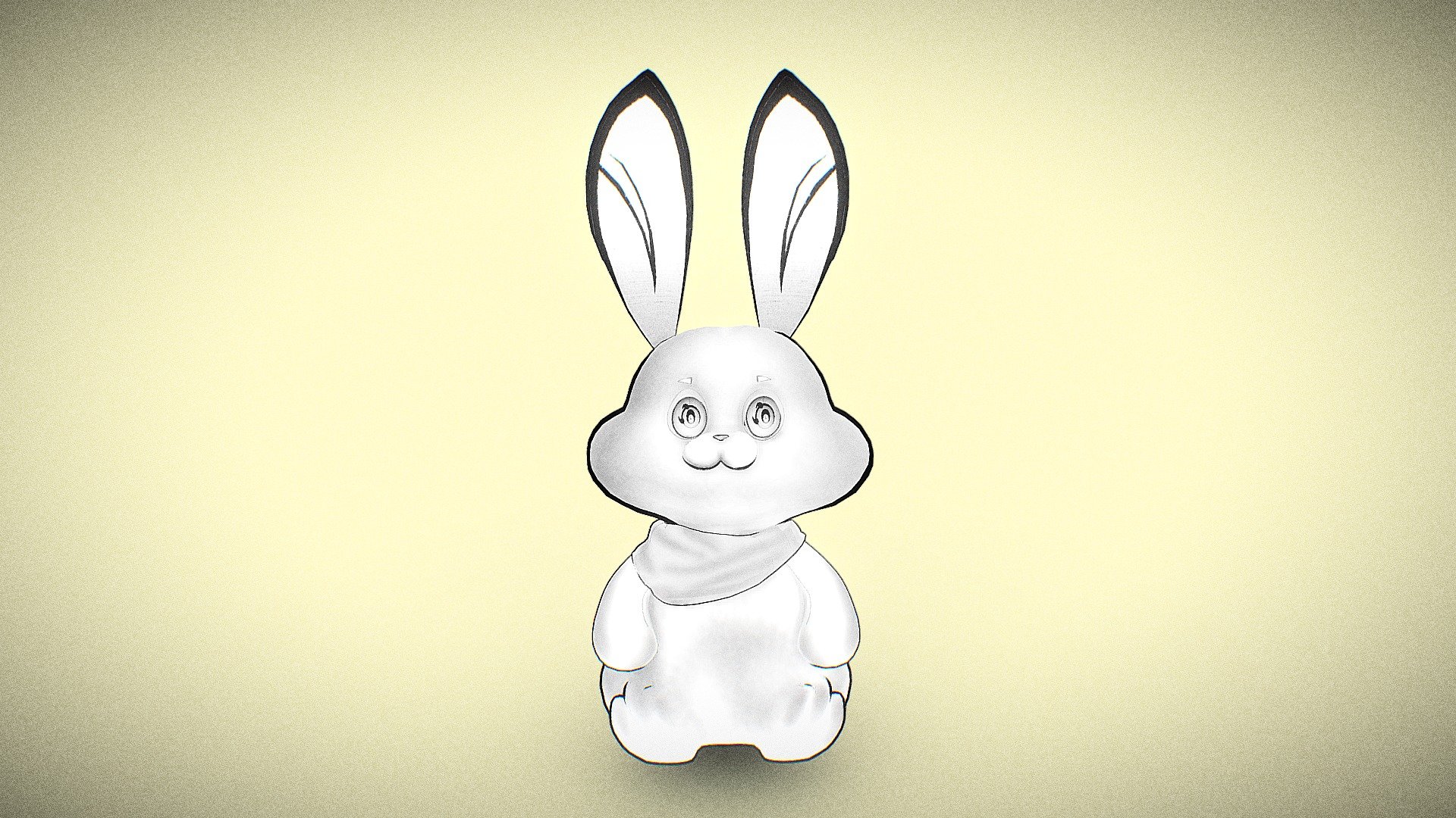 bunniz 兔Zi全身 - 3D model by Ben hé Lin (@Forbunid) [c540f30] - Sketchfab