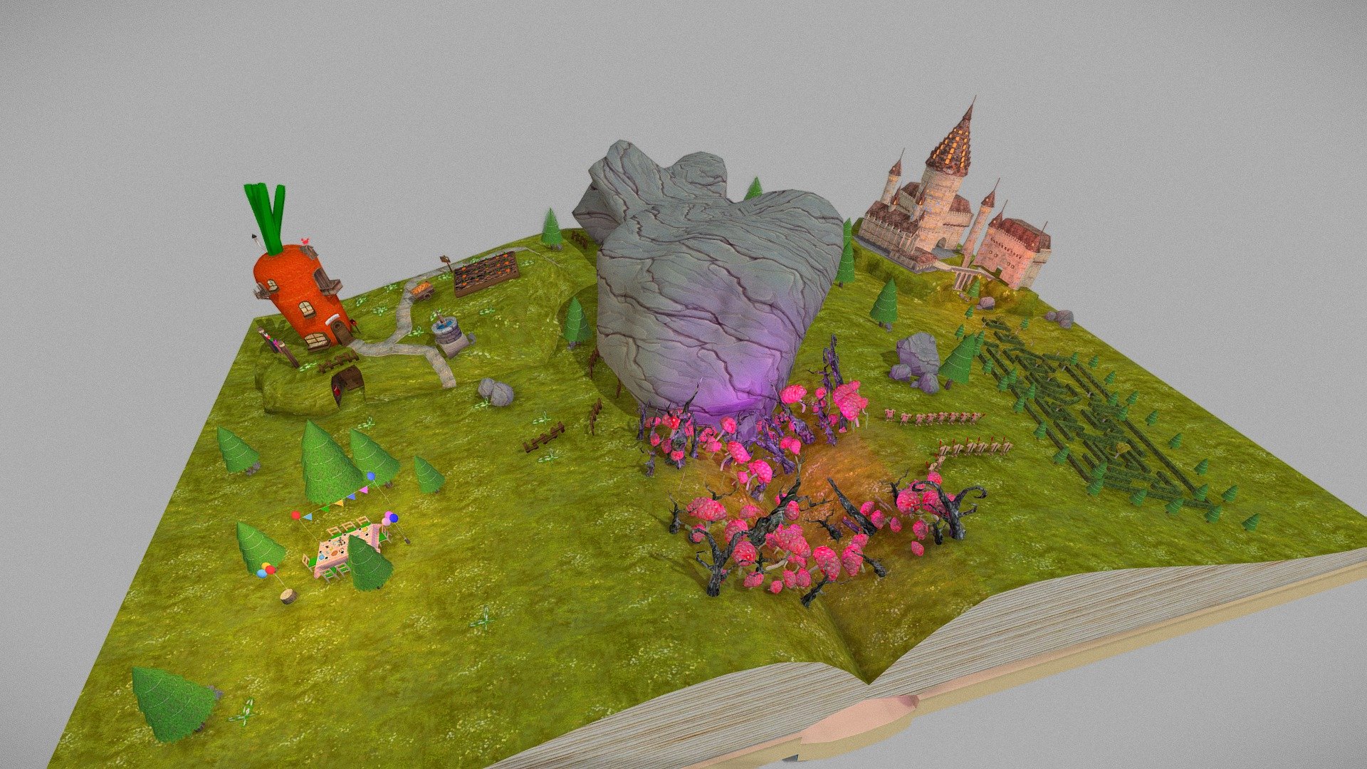 Projext Alice In Wonderland 3d Model By Jazp3r [c5448e4] Sketchfab