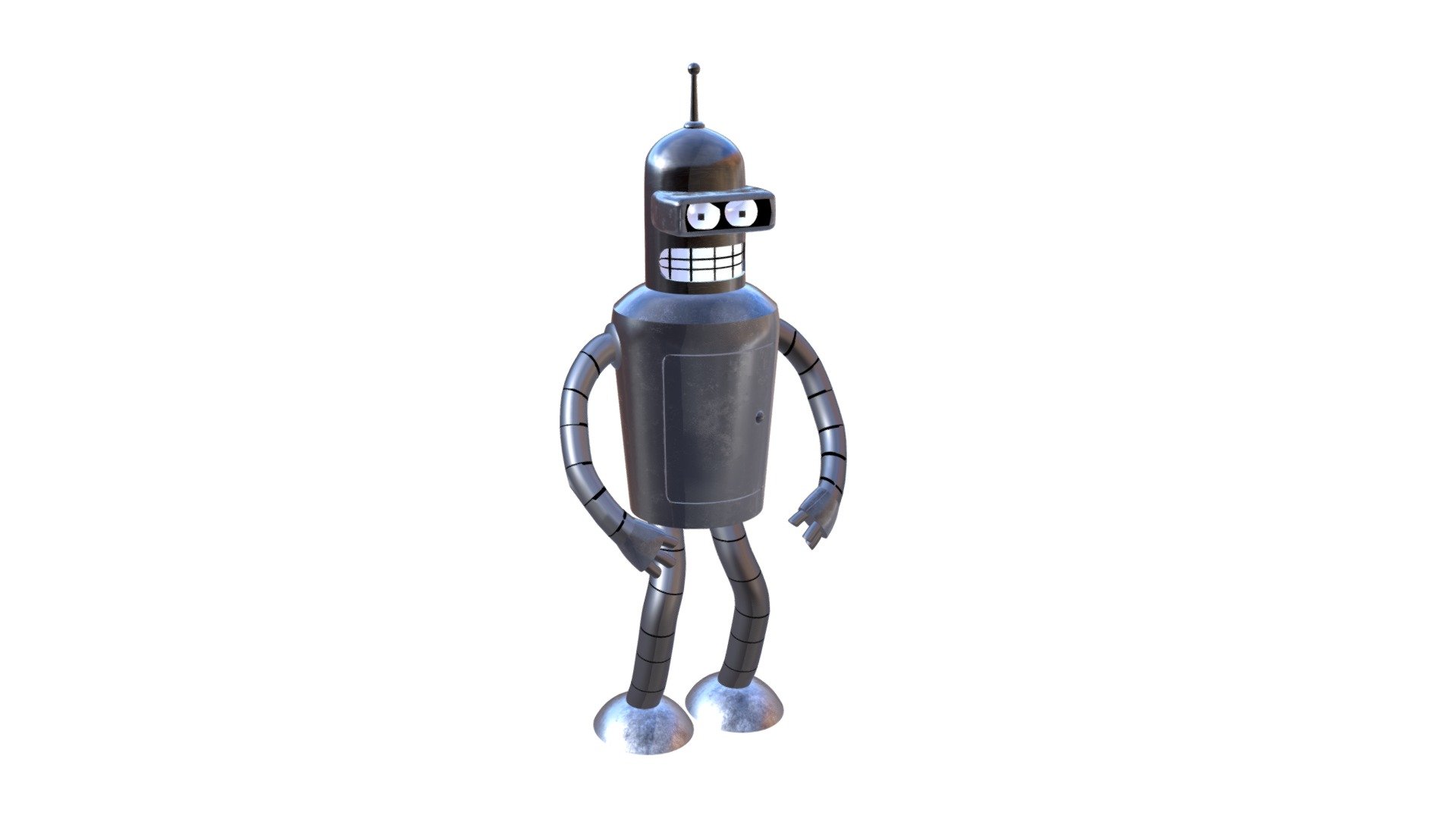 Bender - 3D model by Matt Dixon (@the1stdog) [c54509f] - Sketchfab