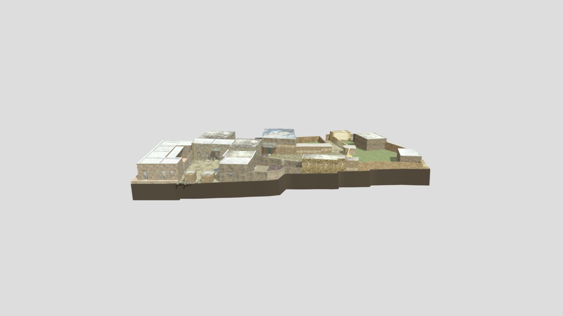 Tantoura Before Nakba | Block 20 Reconstruction - 3D model by ...