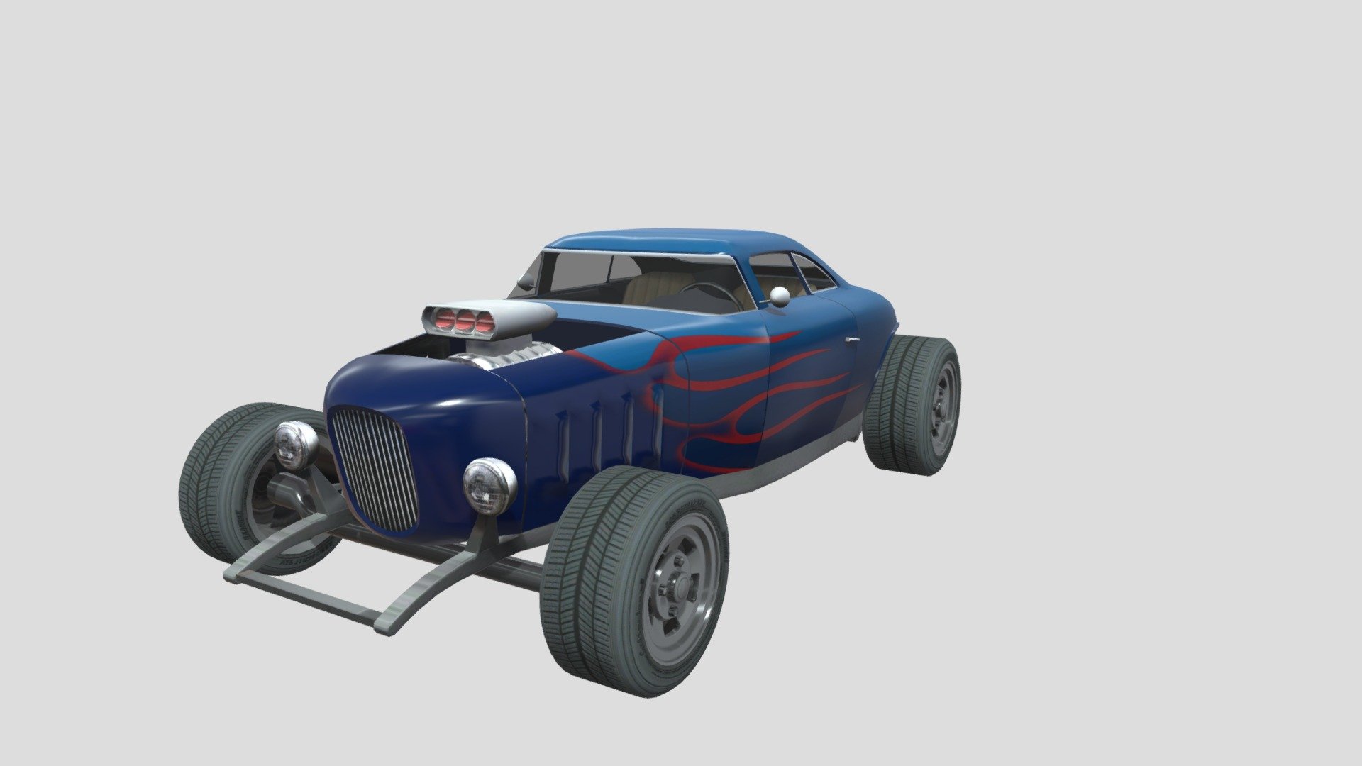 hot rod (burnout revenge) - Download Free 3D model by ...