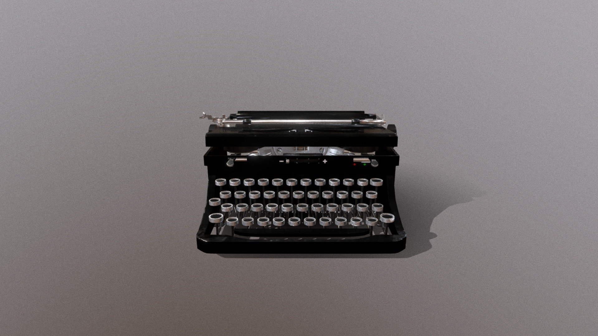 typewriter - 3D model by marchsalsa [c549f47] - Sketchfab