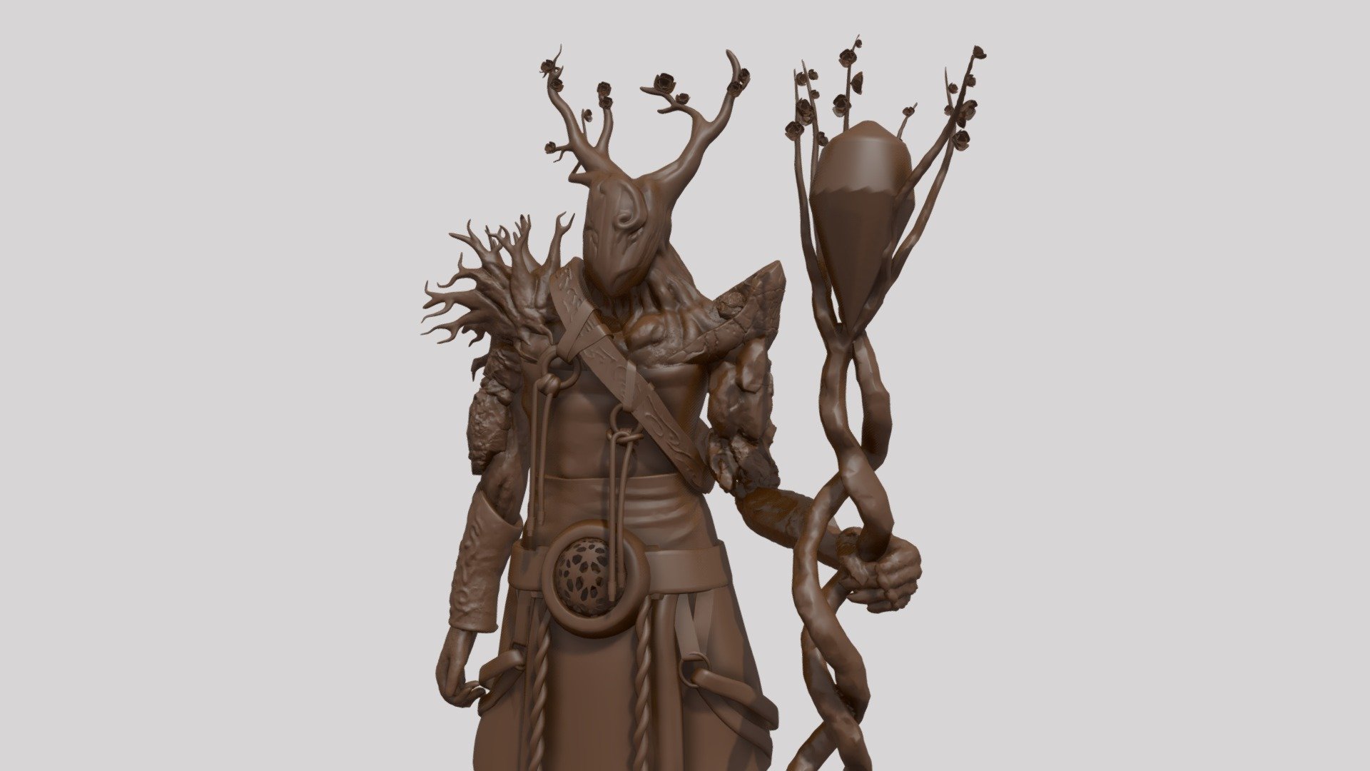 Druid 3D Sculpt - 3D model by Seher 3D Studio (@seher3d) [c54b6ae ...