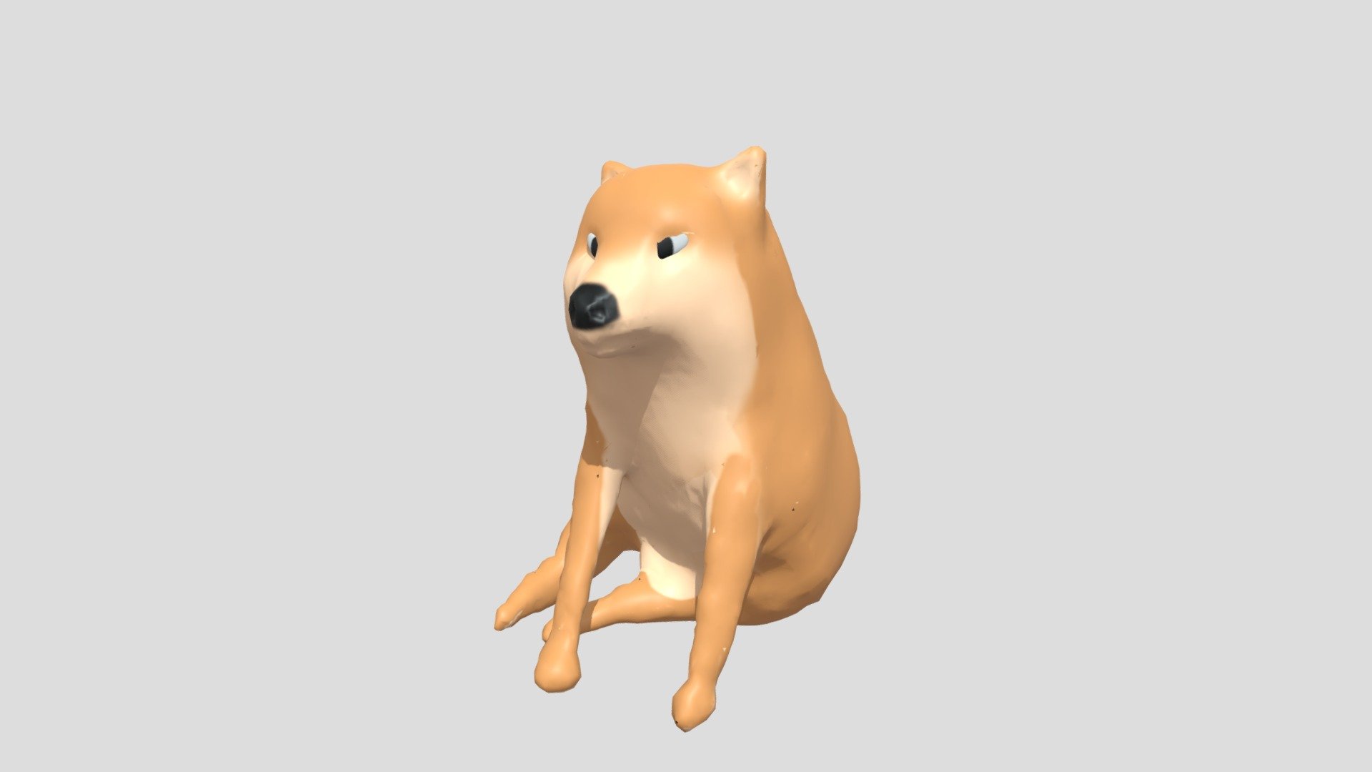 Cheem Dog - 3D model by phichaya49 [c54b72c] - Sketchfab