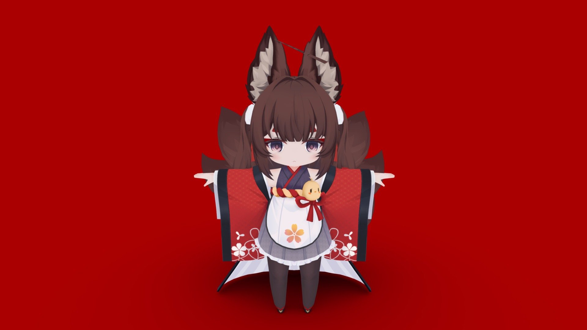 IJN Amagi of azure lane - Download Free 3D model by Network manager ...