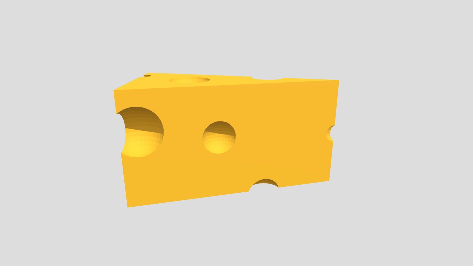 cheese - Download Free 3D model by lemon (@ss2713310) [c54d8dc] - Sketchfab