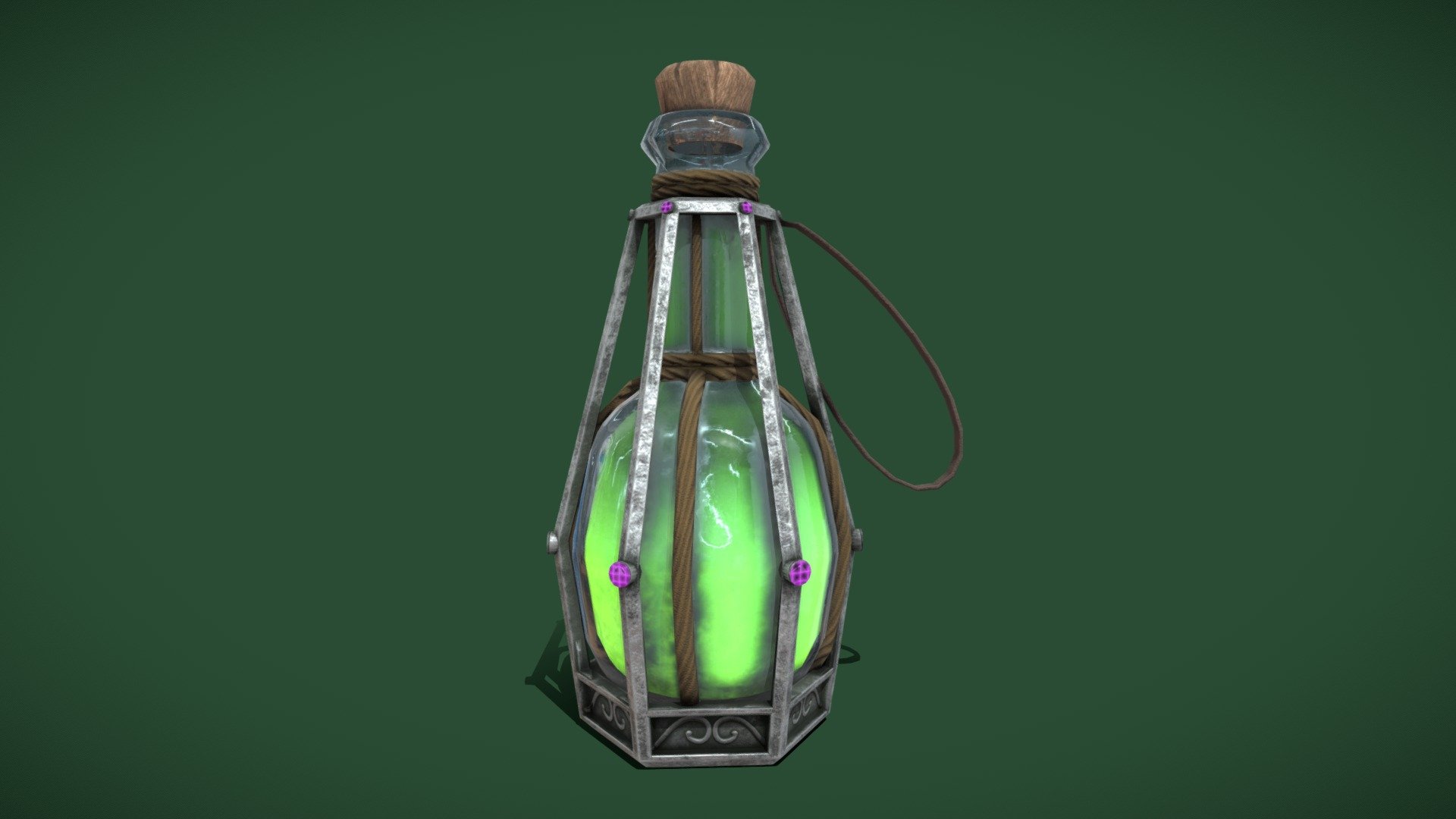 Poison Potion - 3D model by Coconut (@tomas.anglim.811) [c54e2f7 ...