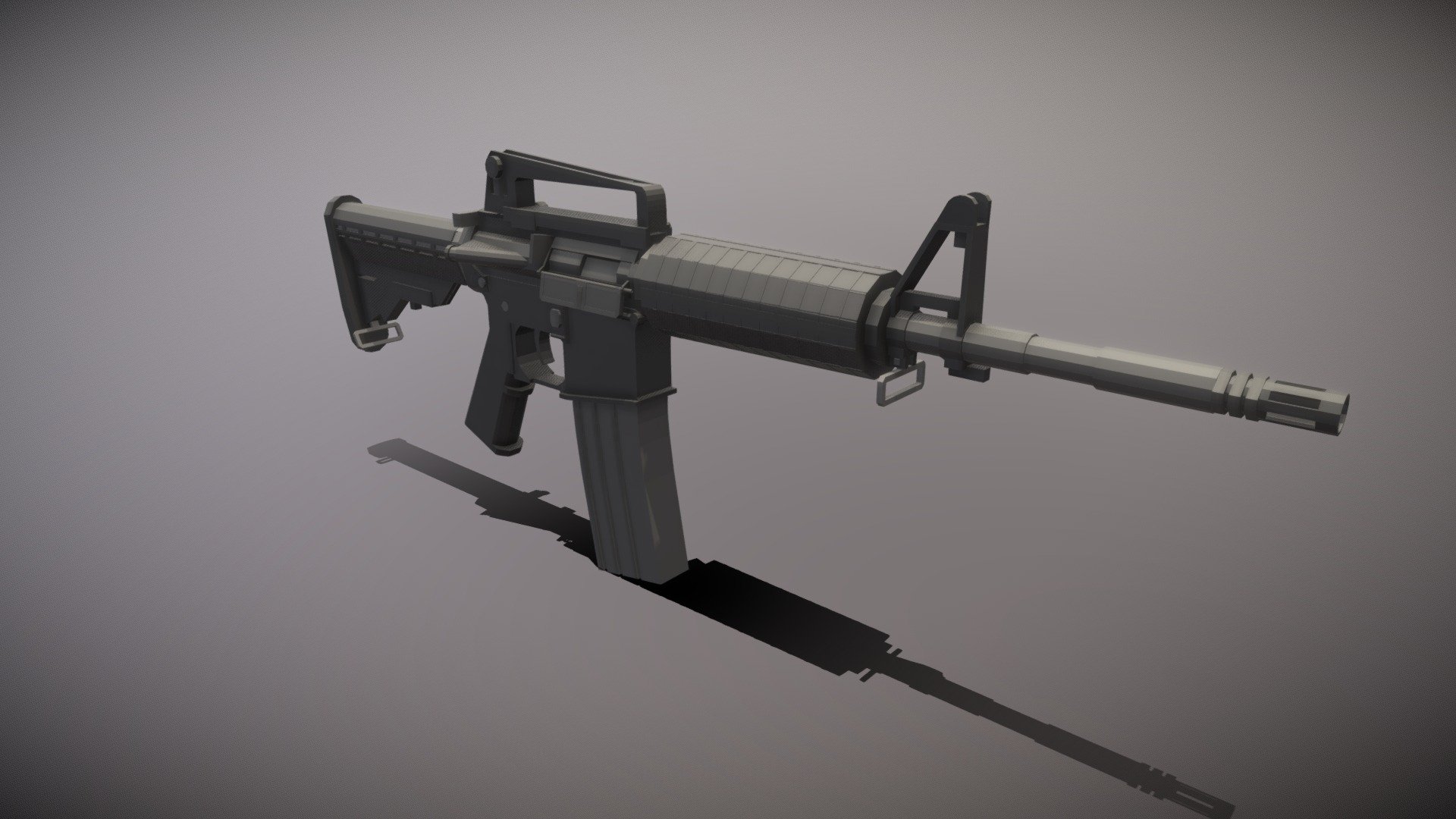 M4A1 - 3D model by sarayutpimpa [c54f81b] - Sketchfab