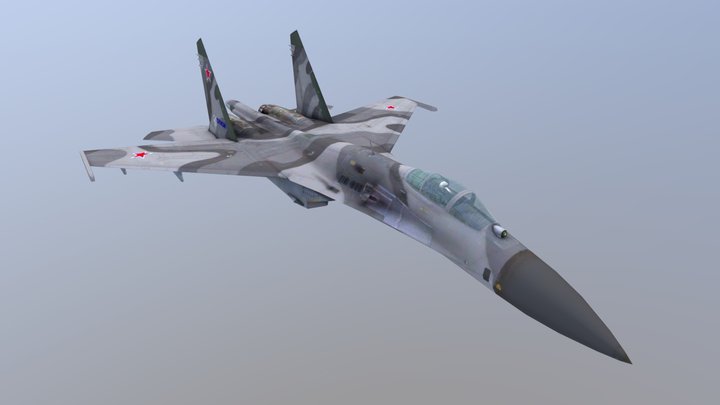 Su-27 3D models - Sketchfab