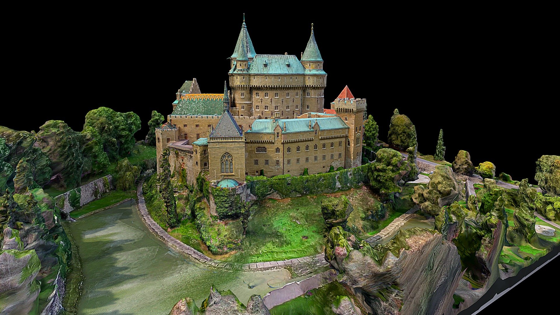 Bojnice Castle - Buy Royalty Free 3D model by LZCreation (@jmch ...