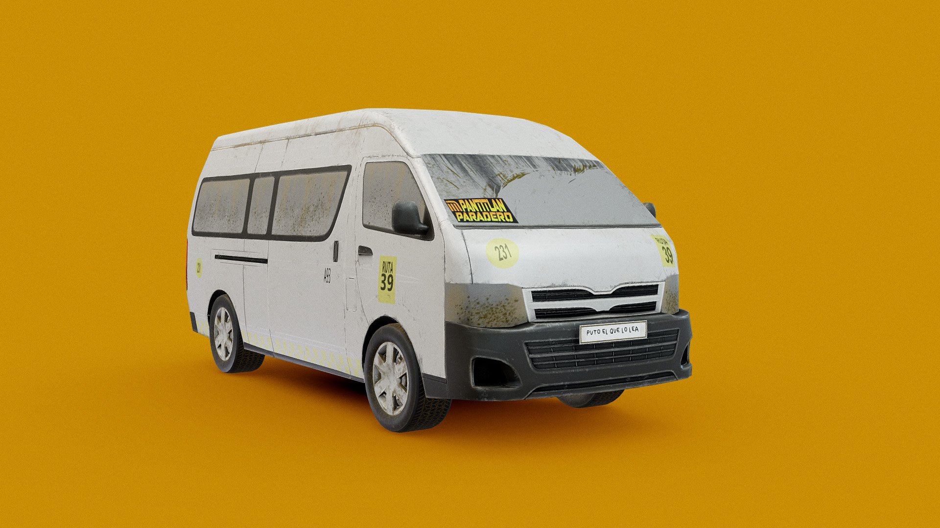 Combi México - 3D model by Ghostface (@ghosstface) [c553af5] - Sketchfab