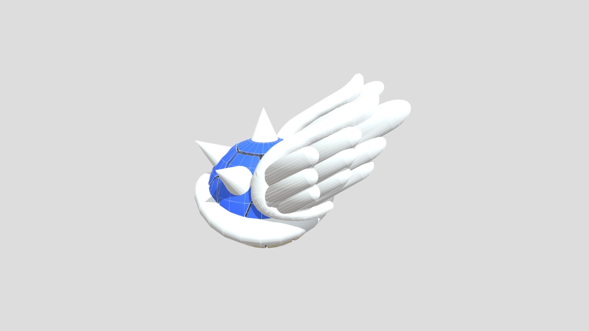 Mario Kart - Blue Shell - Download Free 3D model by saulfabregamboa ...
