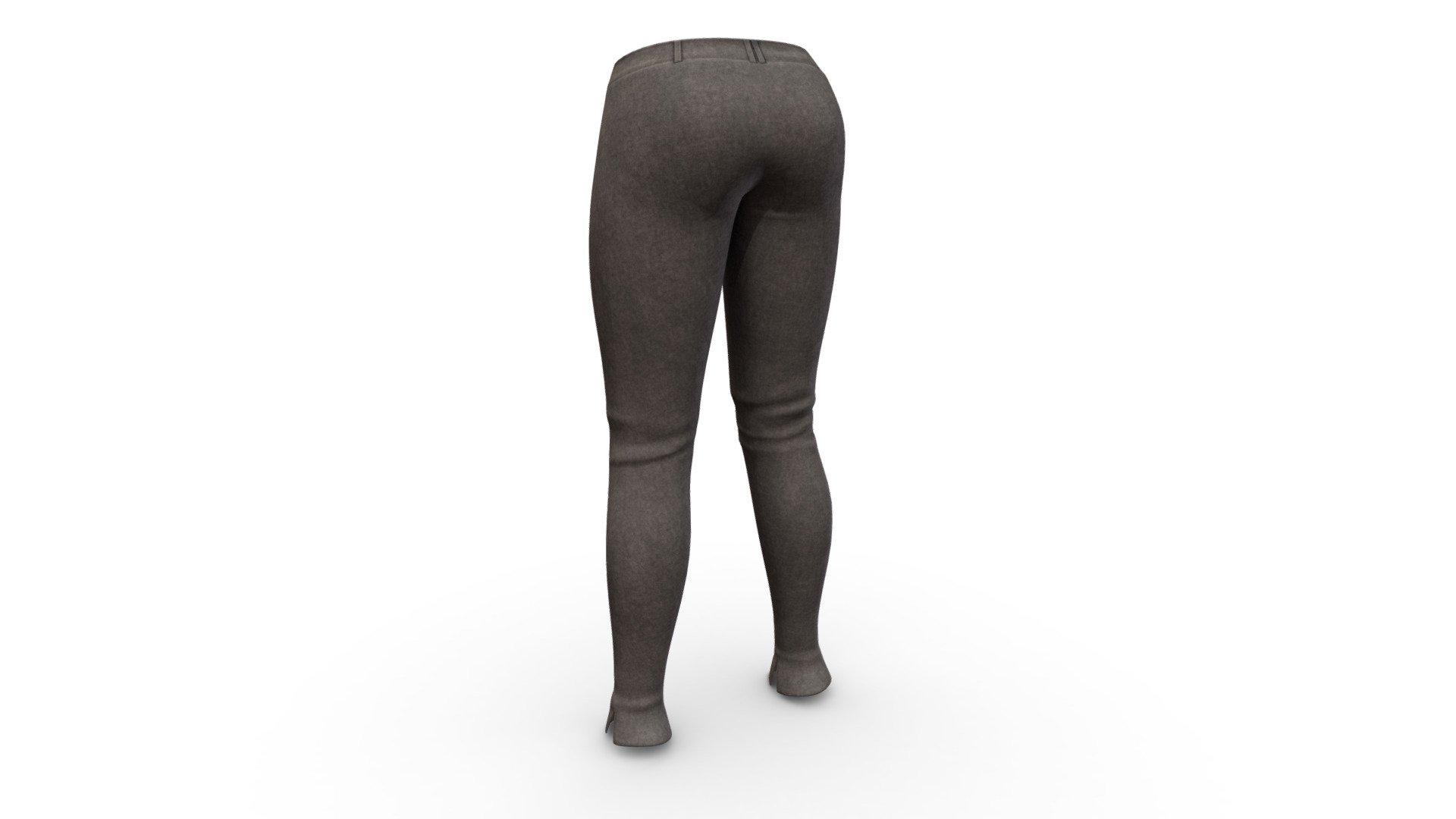 Female V Cut Legs Bottoms Pants - Buy Royalty Free 3D model by 3dia ...