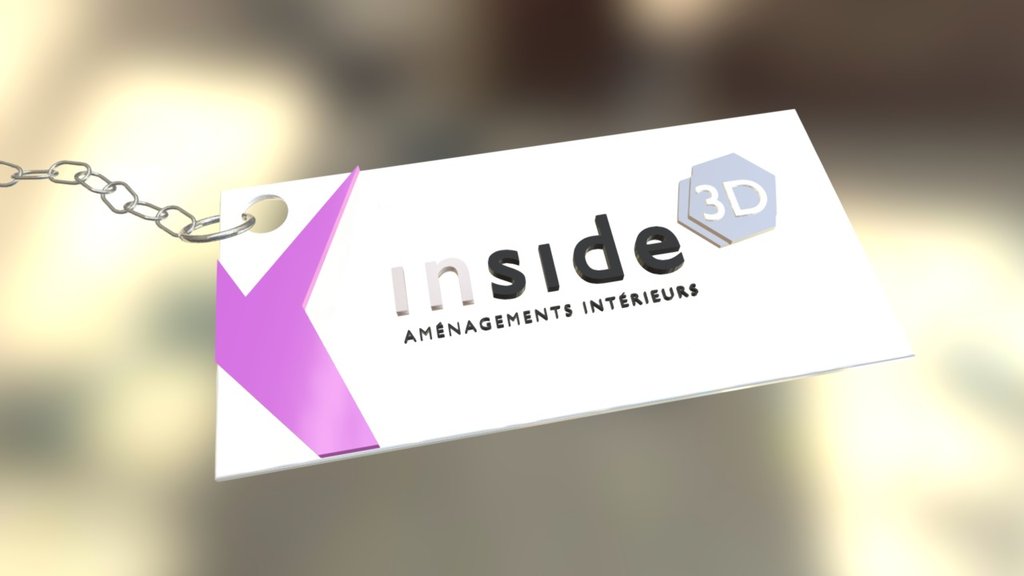 Logo Inside 3D - 3D model by vincent.depussay [c55630d] - Sketchfab