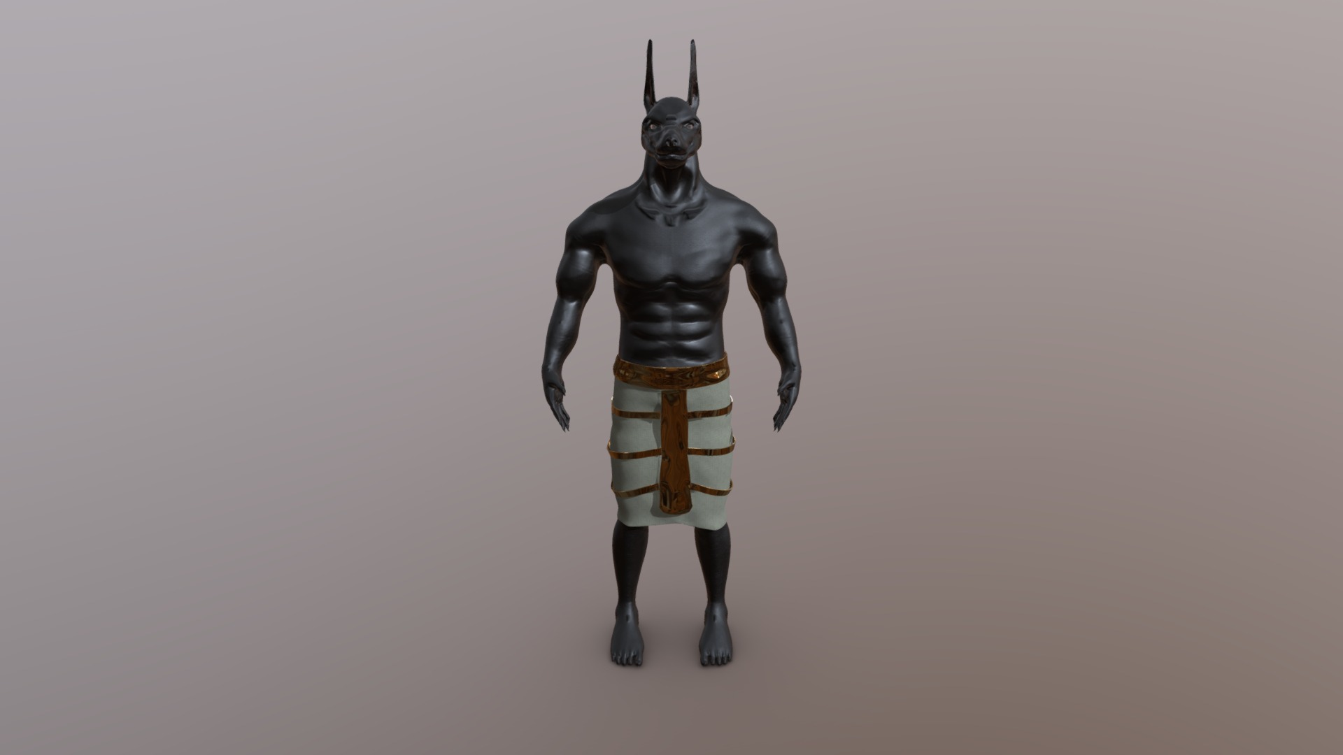 Anubis - 3D model by MaximePilo [c556719] - Sketchfab