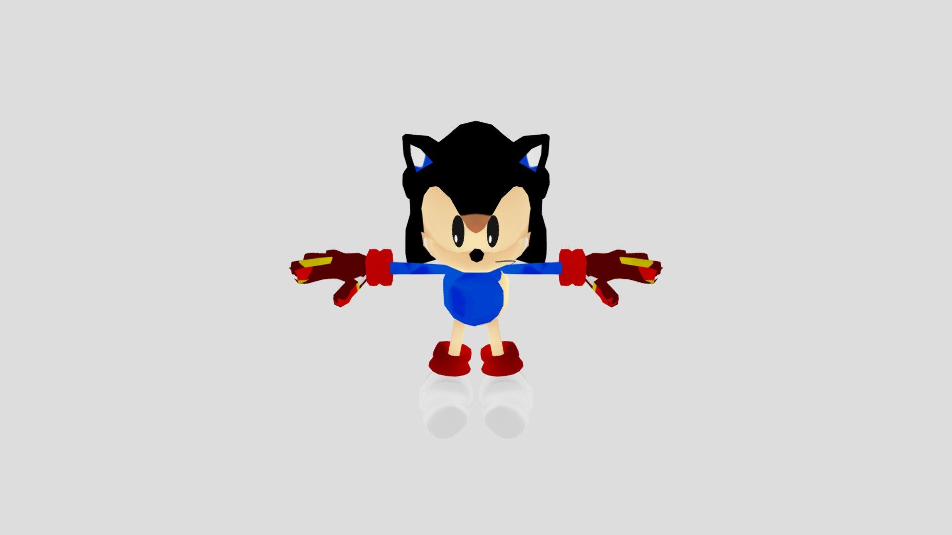 classic-sonic - 3D model by doraikyquinones12 [c556d9e] - Sketchfab