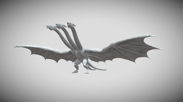 Ghidorah 3D models - Sketchfab