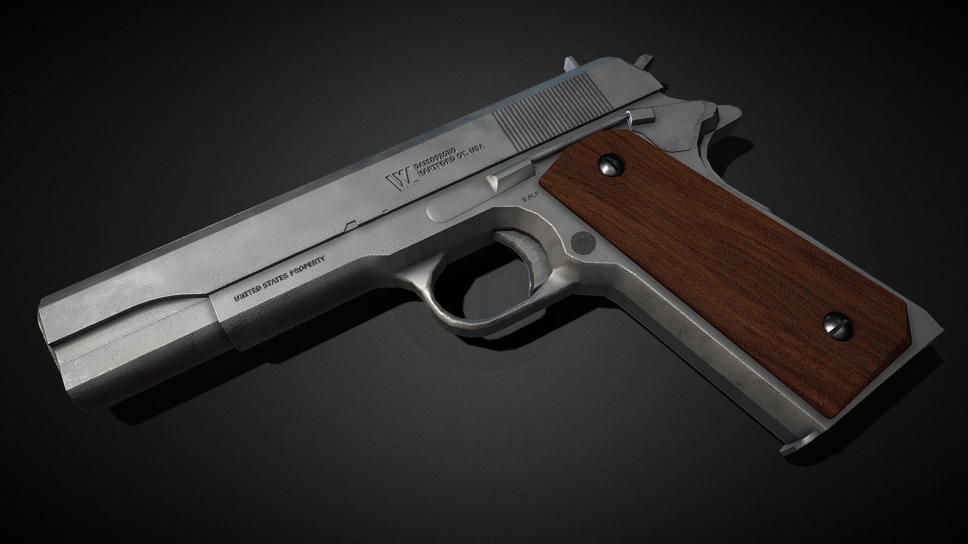 Colt M1911 - Buy Royalty Free 3D model by JD24 [c5590fc] - Sketchfab Store